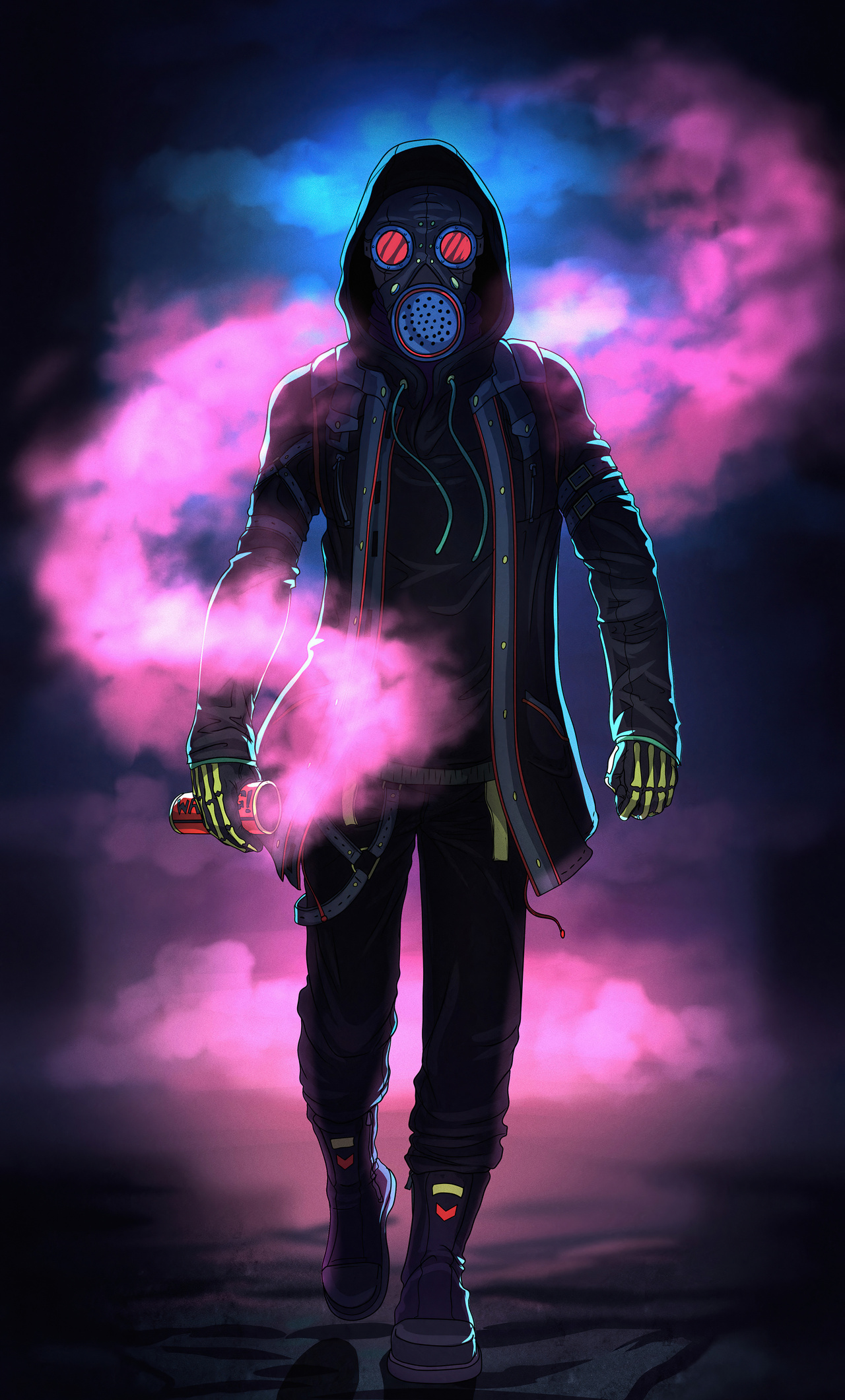 1280x2120 Mask Glowing Eyes 4k iPhone 6+ ,HD 4k Wallpapers,Images ...