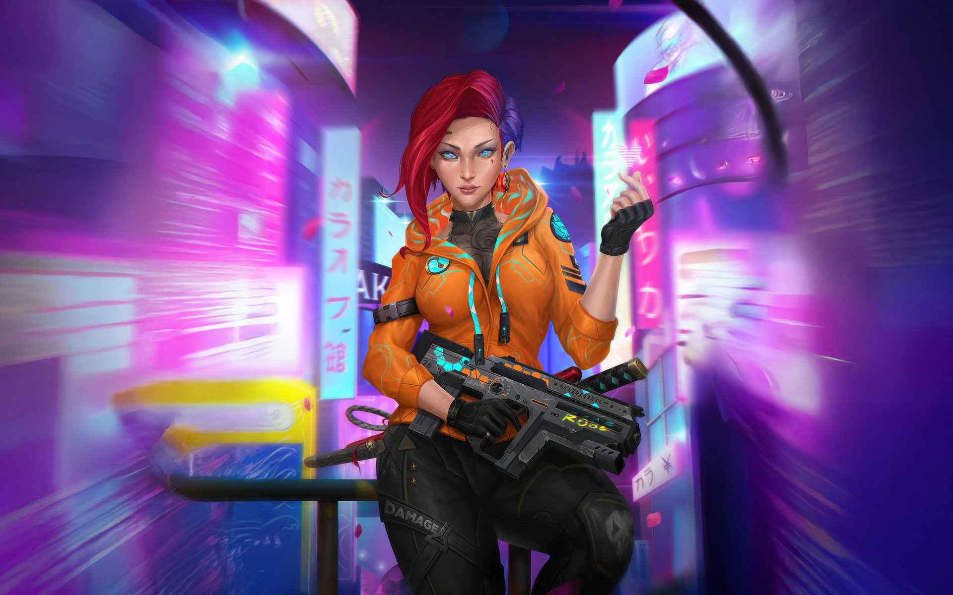 1920x1200 Mastermind Cyberpunk Girl 1080P Resolution ,HD 4k Wallpapers ...