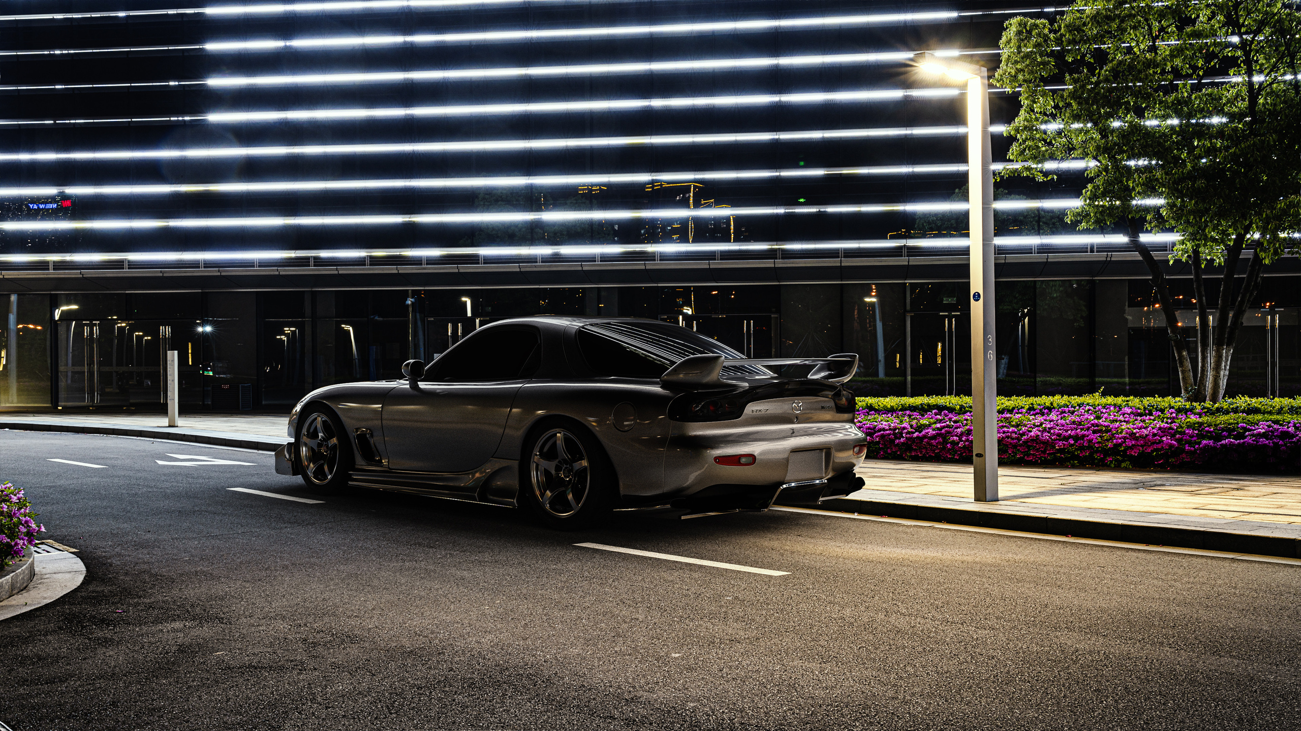 2560x1440 Mazda RX 7 FD3S RE Amemiya Night 1440P Resolution ,HD 4k ...