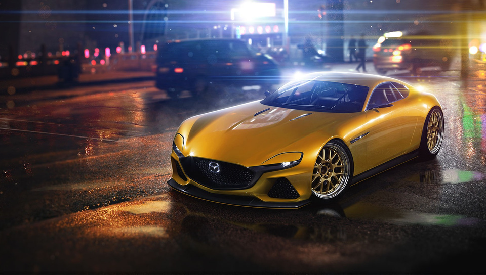 960x544 Mazda Rx Vision Concept 960x544 Resolution HD 4k Wallpapers, Images, Backgrounds, Photos ...