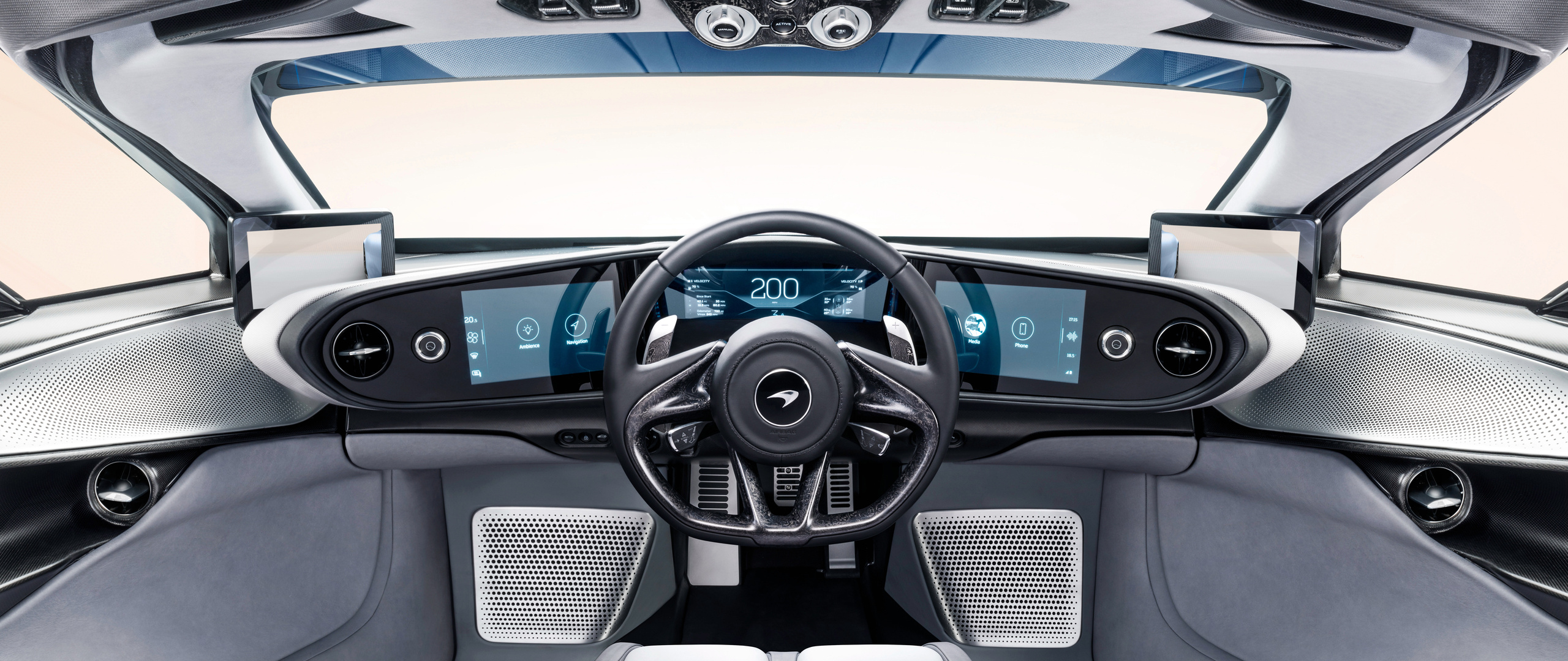 2560x1080 McLaren Speedtail 2018 Interior Wallpaper,2560x1080 ...
