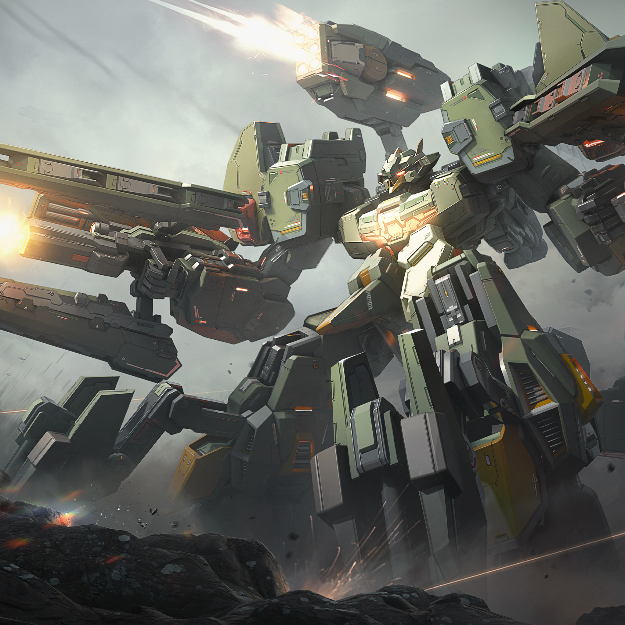 2048x2048 Mecha Break Game Ipad Air ,HD 4k Wallpapers,Images ...