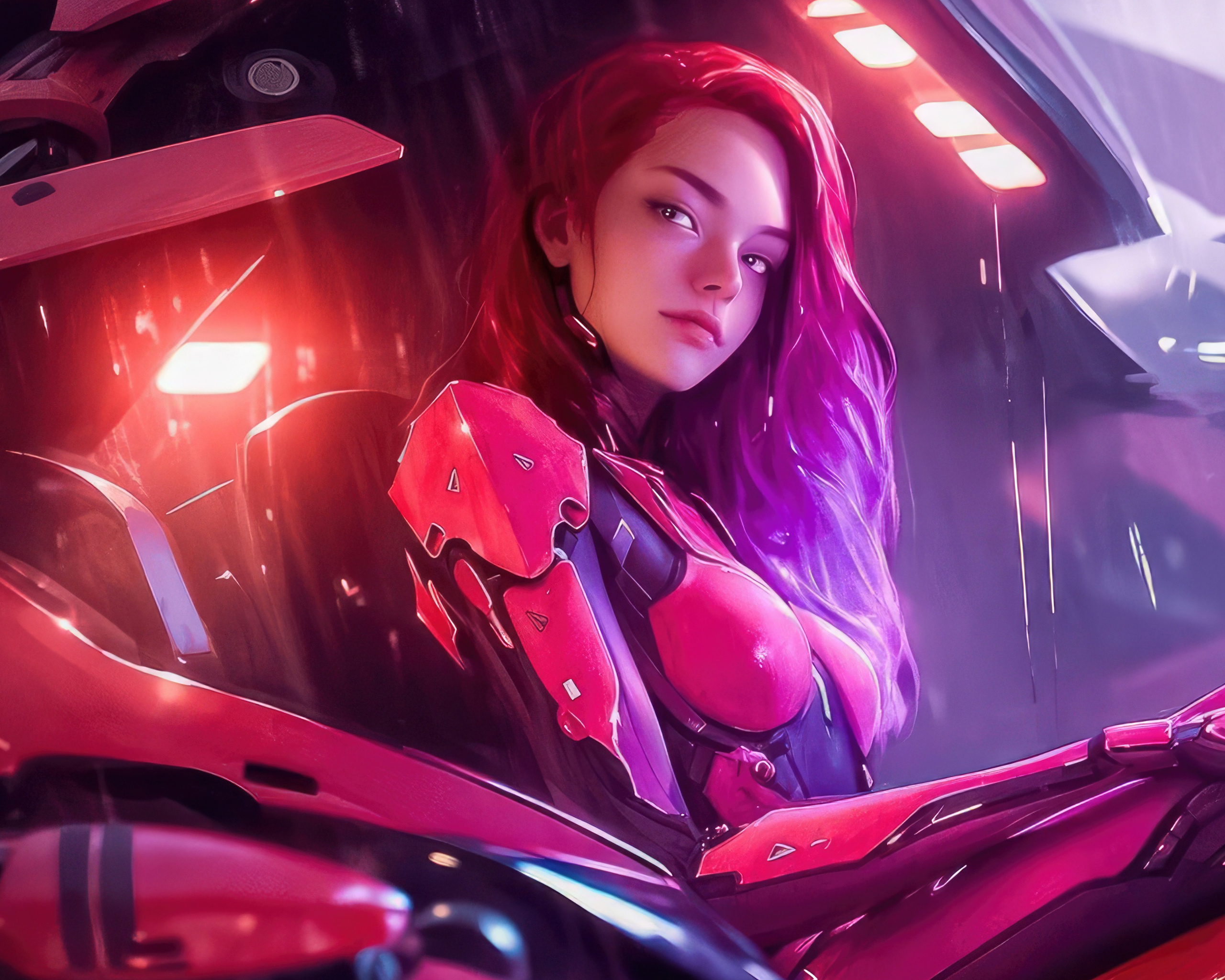 2560x2048 Mecha Pilots In The Cockpit 2560x2048 Resolution HD 4k ...