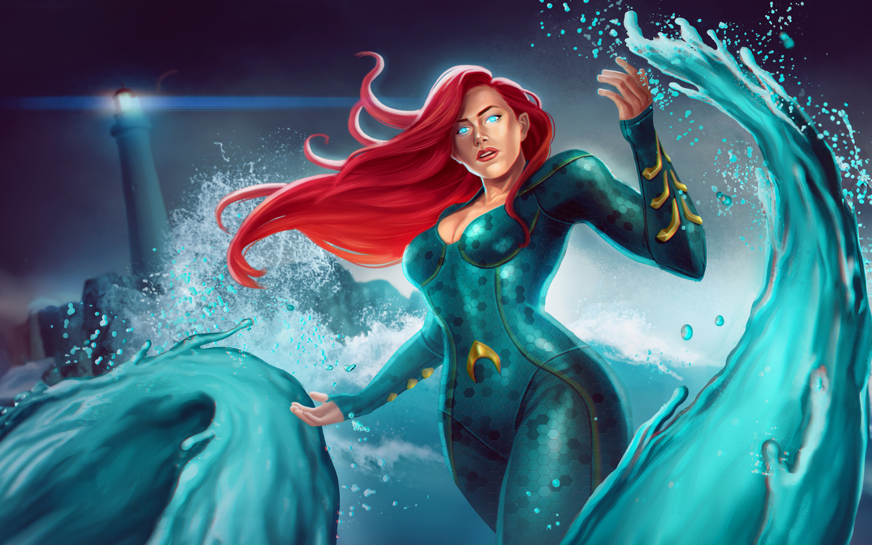 2880x1800 Mera Ruler Of Atlantis Macbook Pro Retina ,HD 4k Wallpapers ...