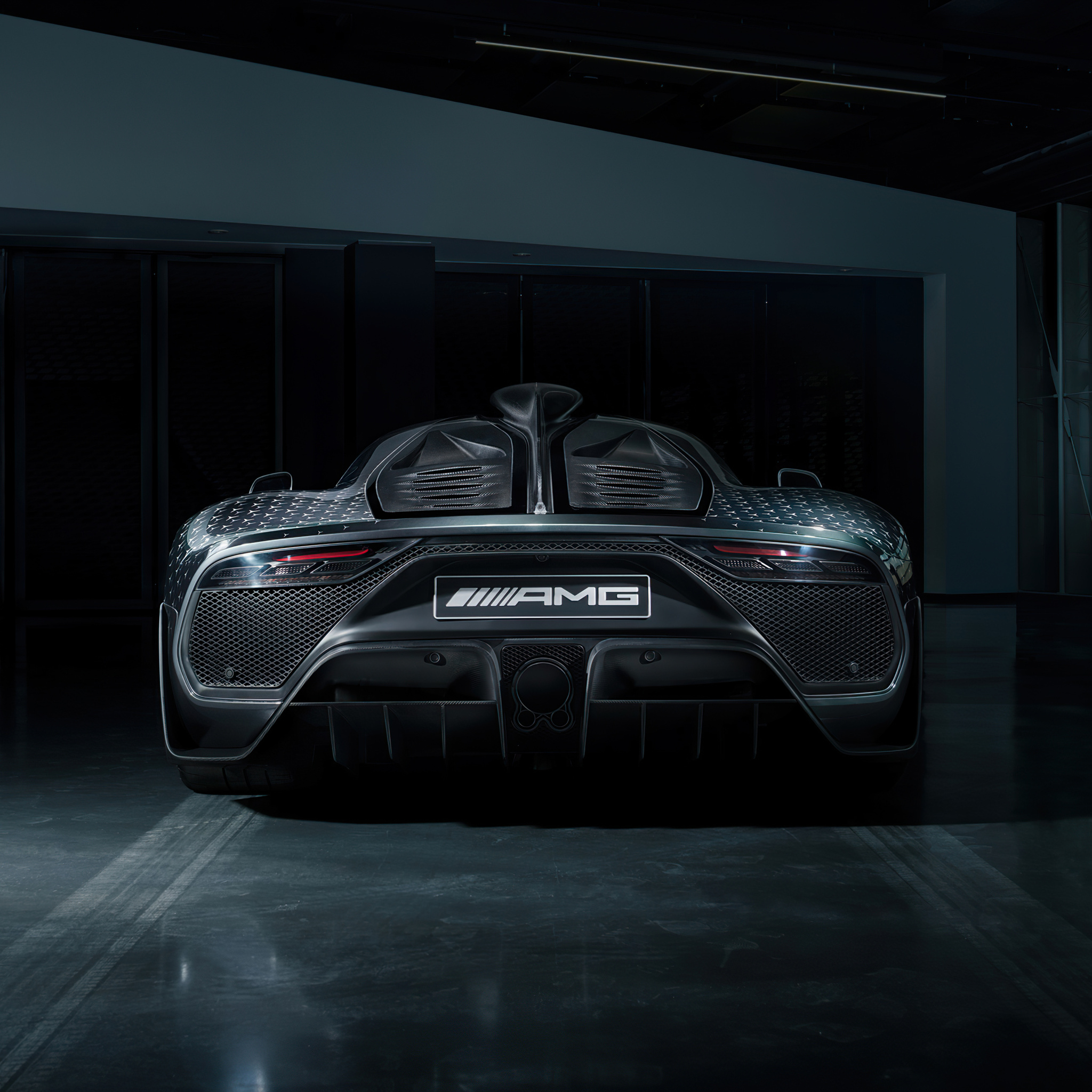 2048x2048 Mercedes Amg Project One Rear 4k Ipad Air HD 4k Wallpapers ...