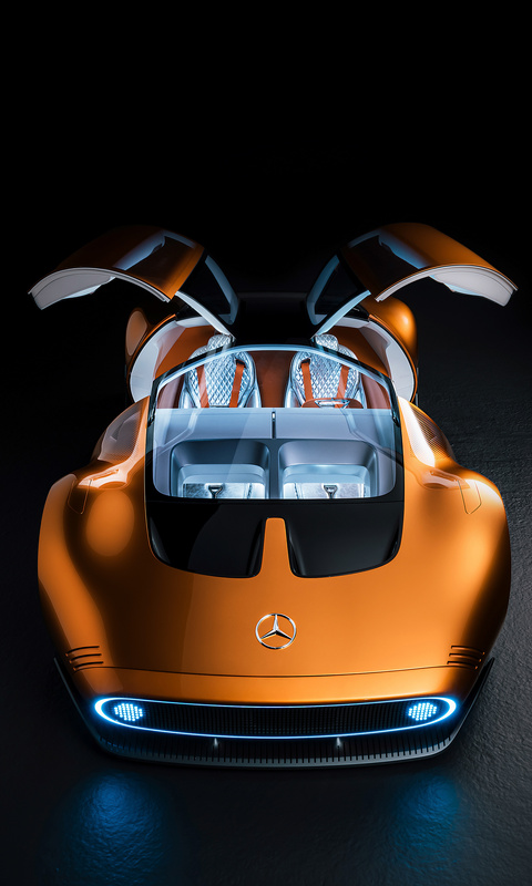 480x800 Mercedes Benz Vision One Eleven 8k Galaxy Note,HTC Desire,Nokia ...