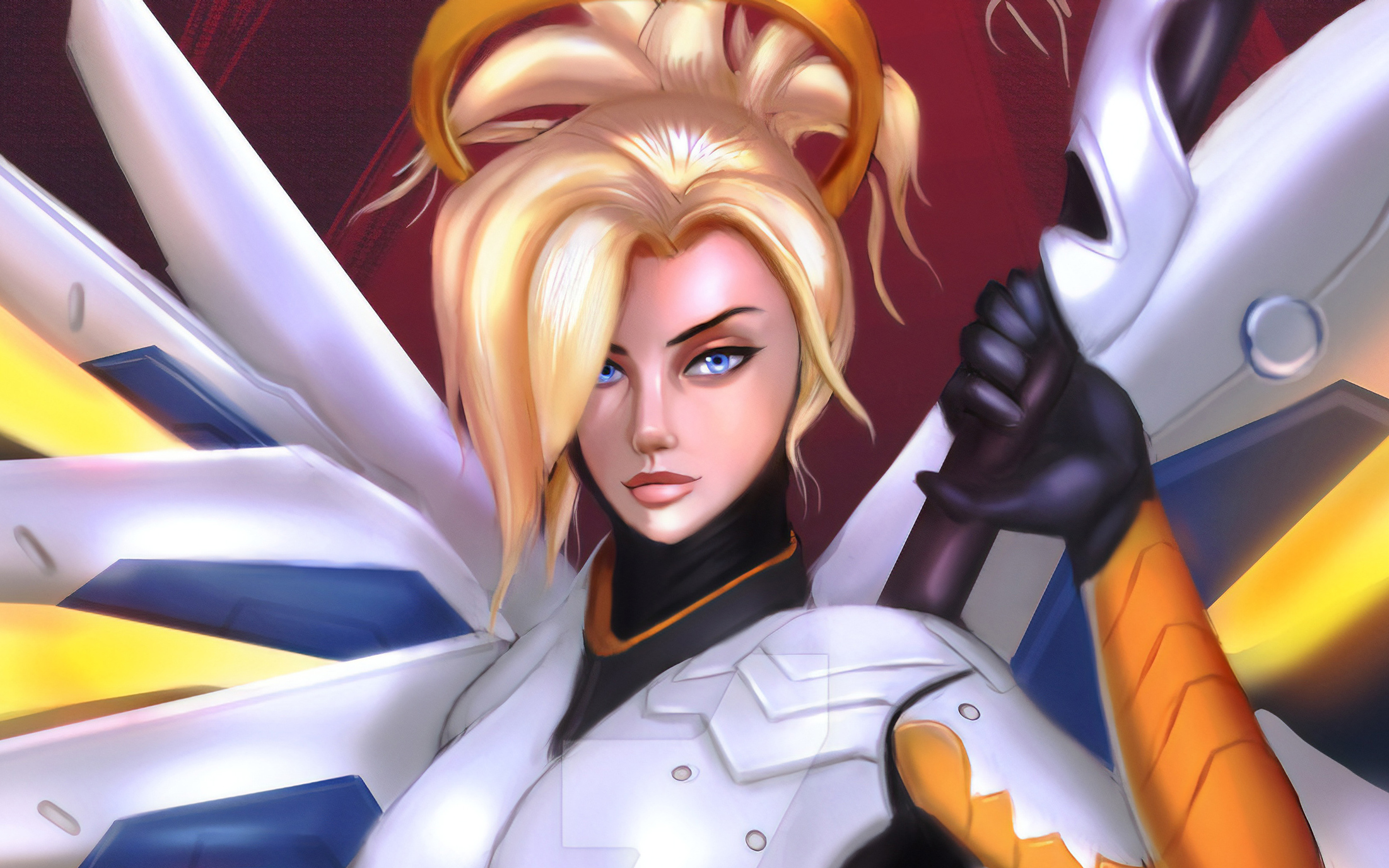 2880x1800 Mercy Overwatch Digital Work Macbook Pro Retina ,HD 4k ...