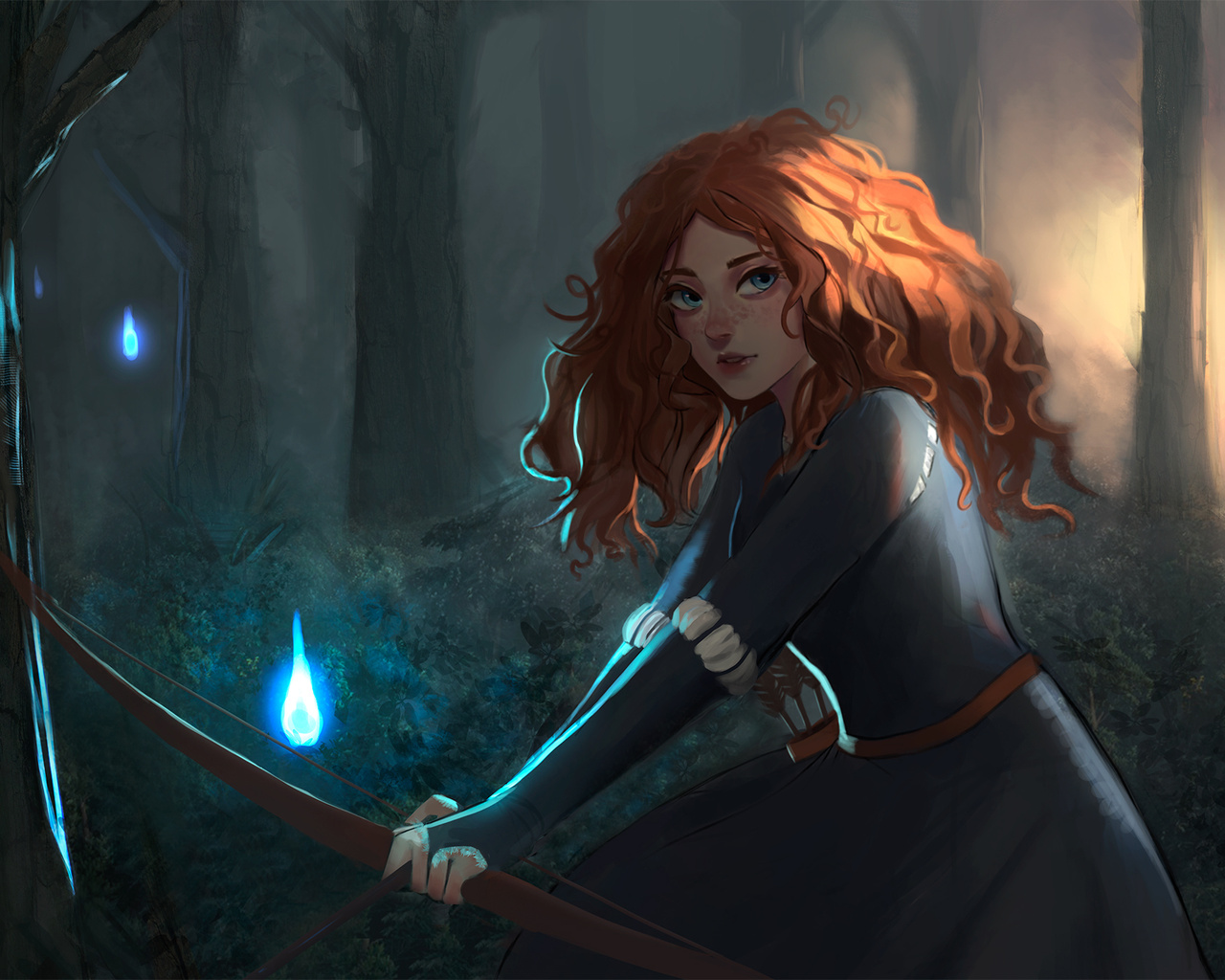 1280x1024 Merida Brave Movie Artwork 1280x1024 Resolution HD 4k ...