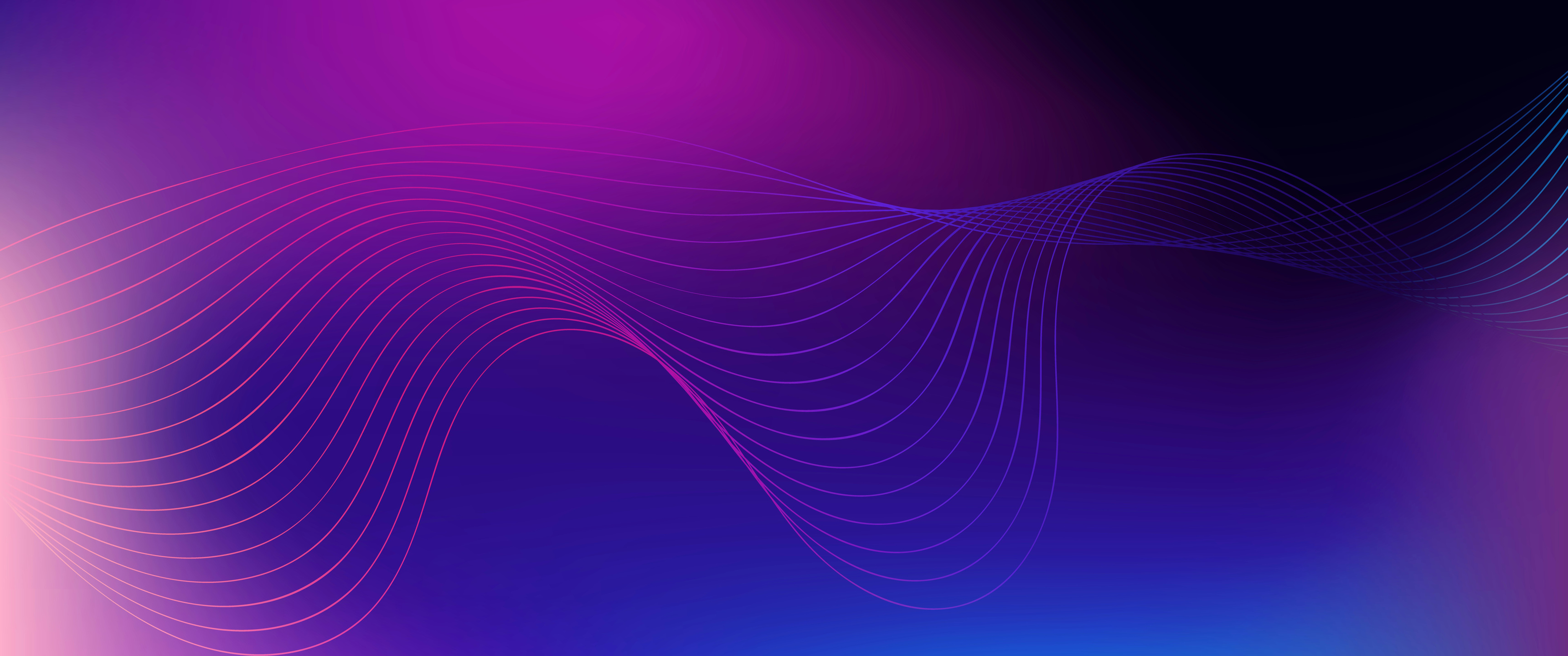 3440x1440 Mesmerizing Purple Gradient Waves UltraWide Quad HD 1440P ,HD ...