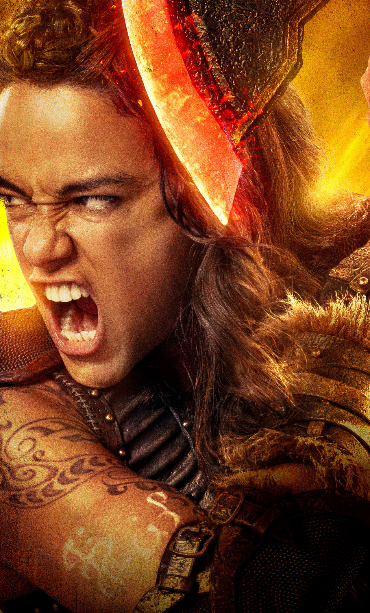 1280x2120 Michelle Rodriguez As Holga La Barbare In Dungeons And ...