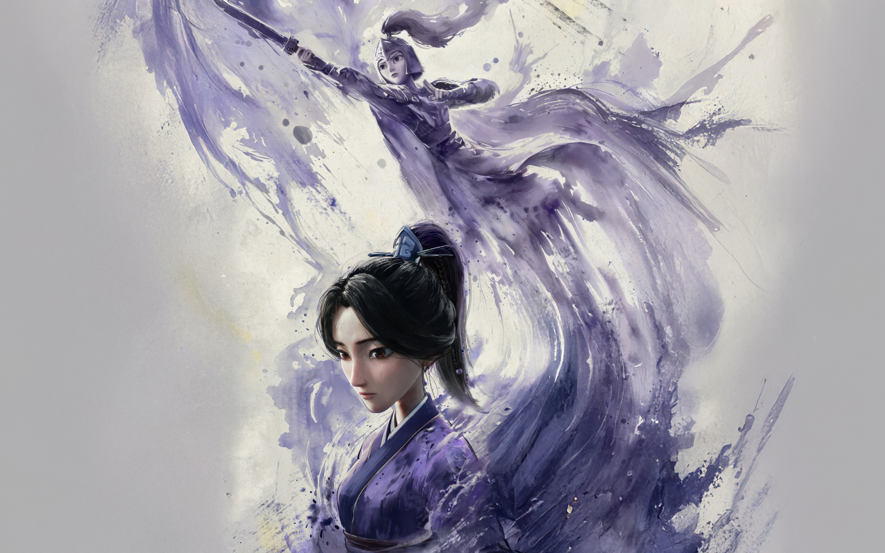 2880x1800 Michelle Yeoh Is Lady Yin In Ne Zha 2 Macbook Pro Retina ,HD ...