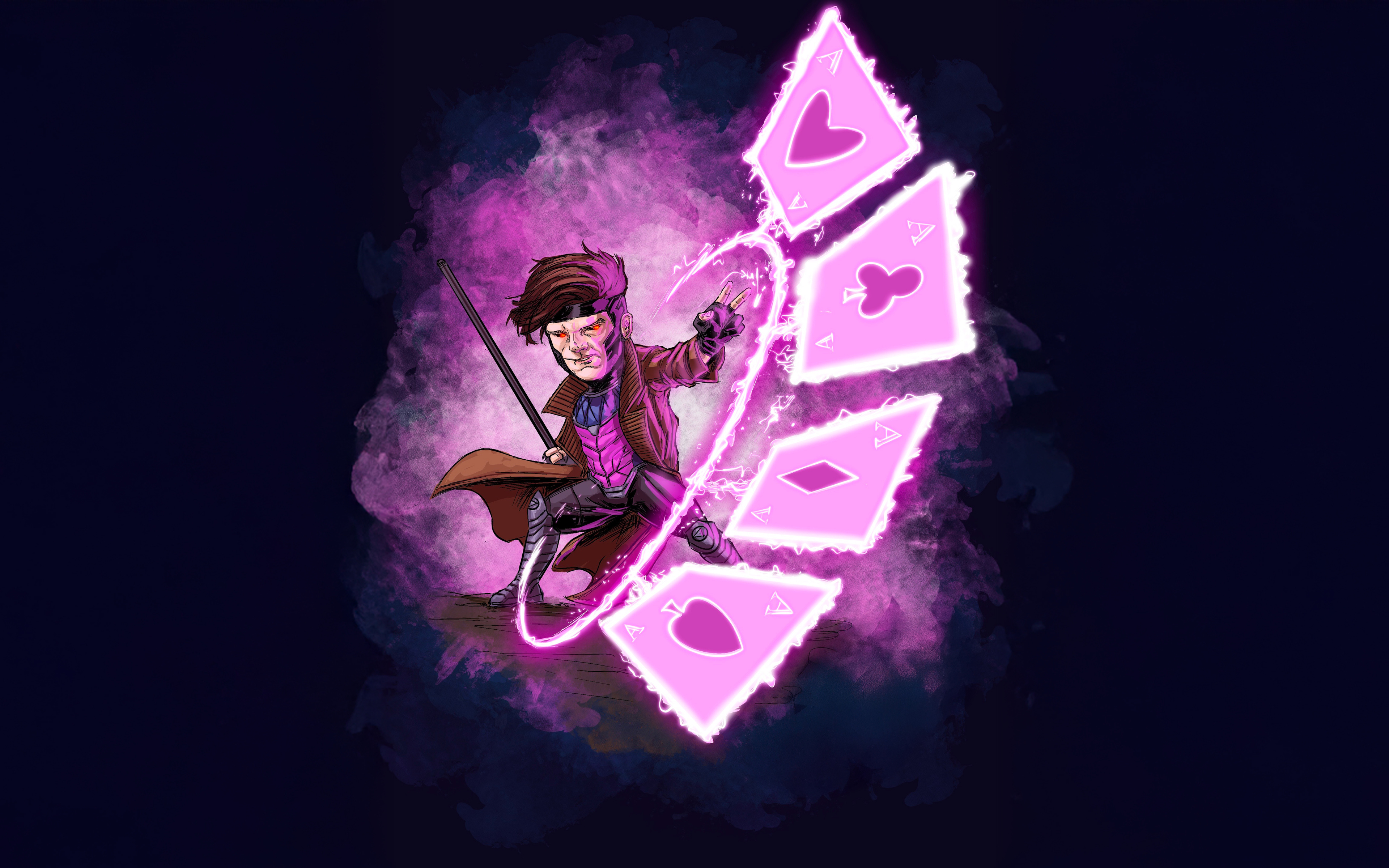 3840x2400 Mini Hero Gambit 4K ,HD 4k Wallpapers,Images,Backgrounds ...