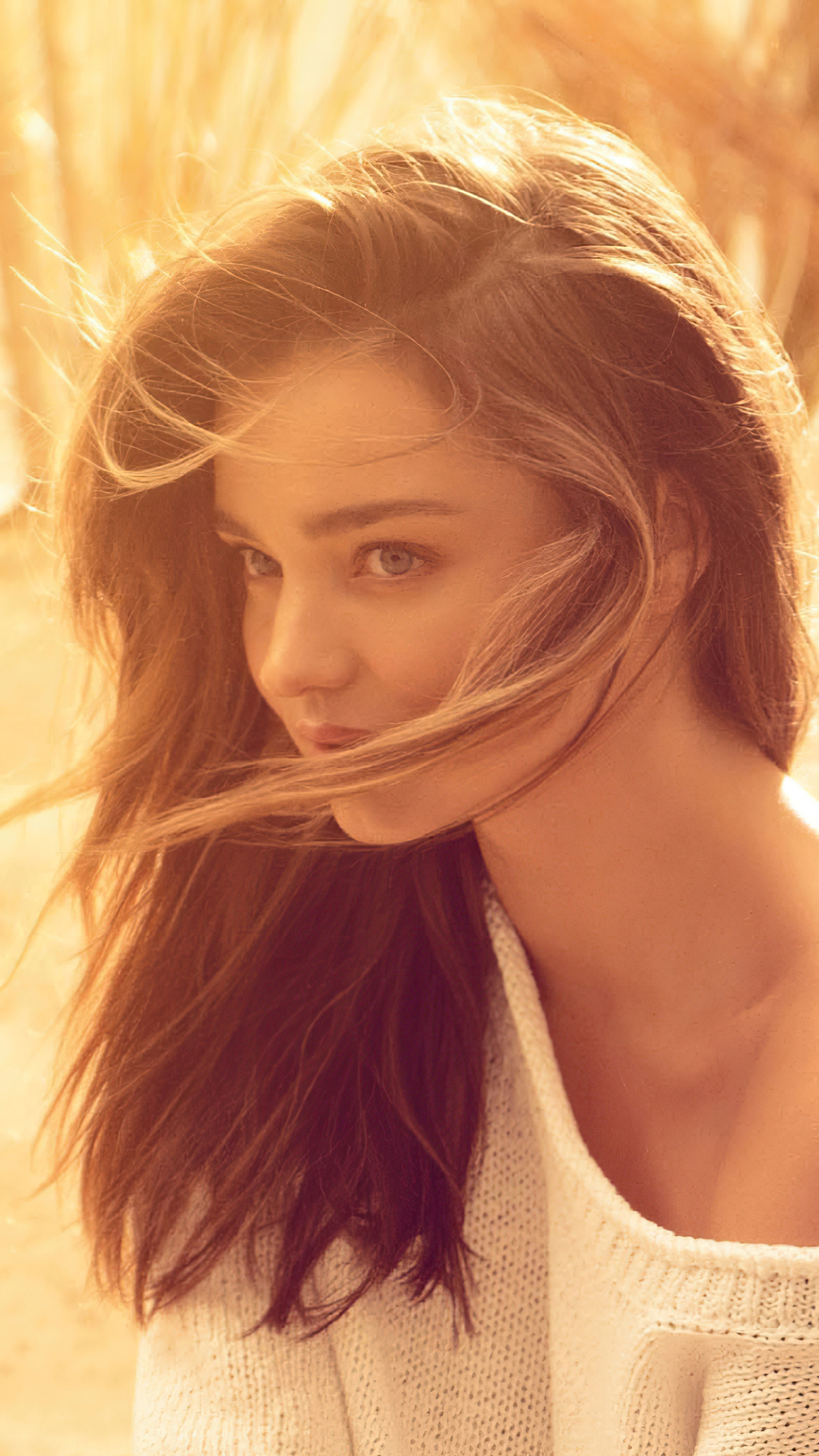 2160x3840 Miranda Kerr Hair In Face 4k Sony Xperia X,XZ,Z5 Premium ,HD ...