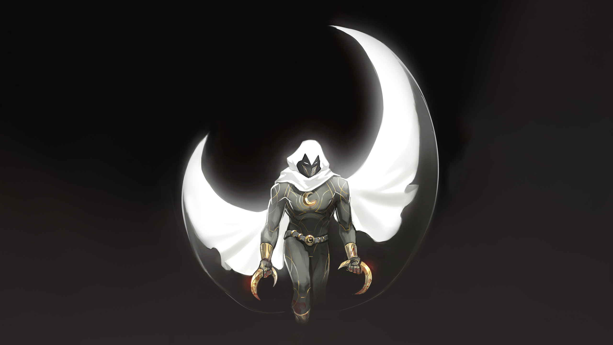 2560x1440 Mirrored Marvel Of Moon Knight 1440P Resolution ,HD 4k ...