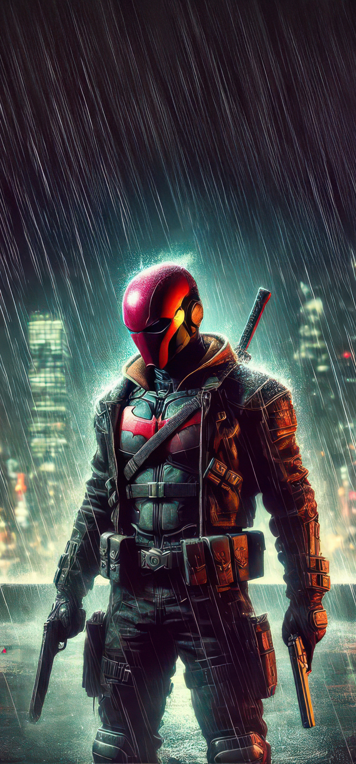 1242x2668 Modern Day Red Hood Iphone XS MAX ,HD 4k Wallpapers,Images ...