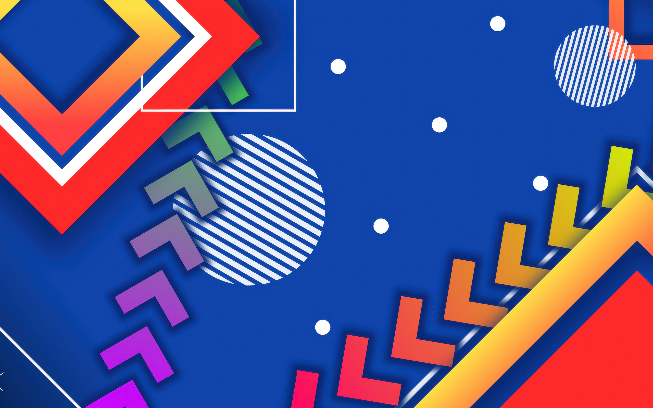 2560x1600 Modern Square Geometry Abstract Shapes Wallpaper,2560x1600 ...