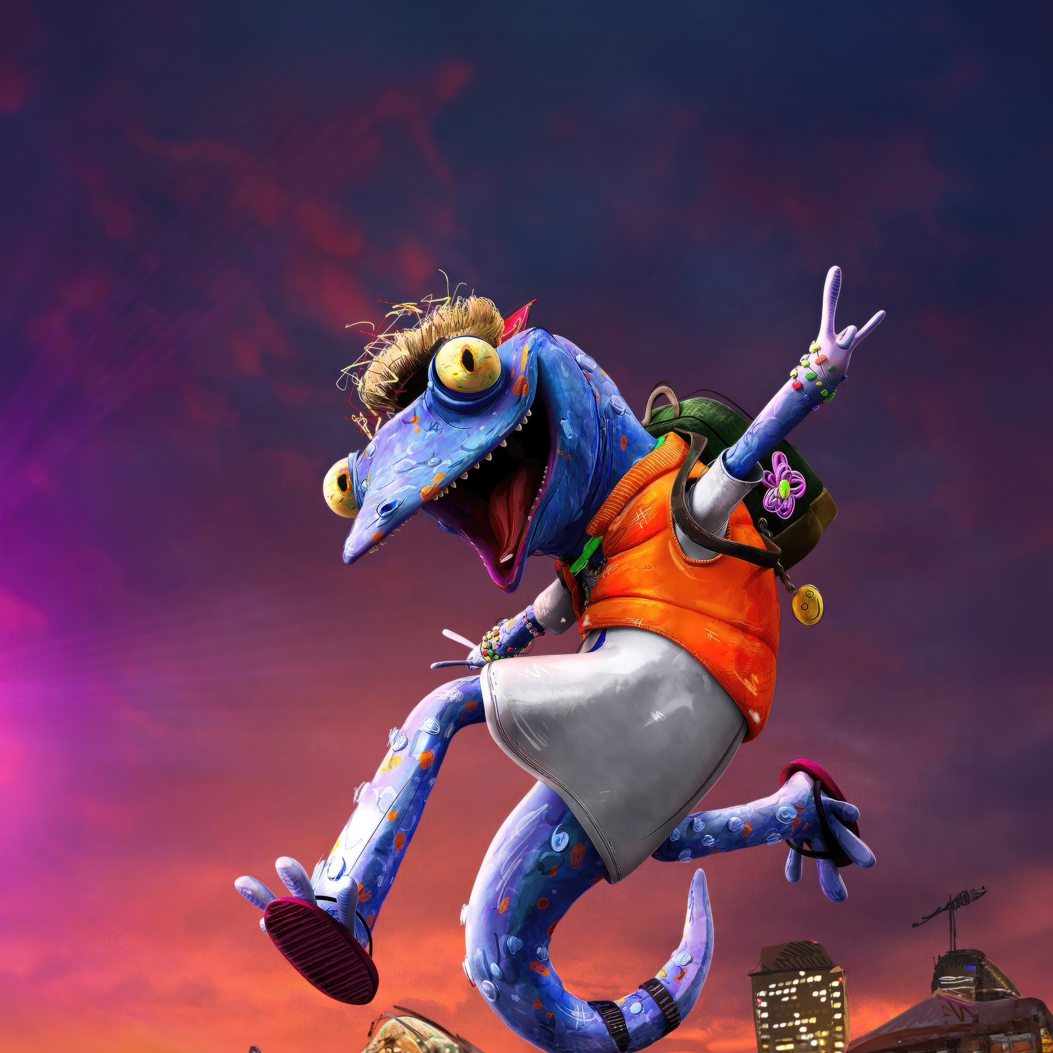 2048x2048 Mondo Gecko In Teenage Mutant Ninja Turtles Mutant Mayhem ...