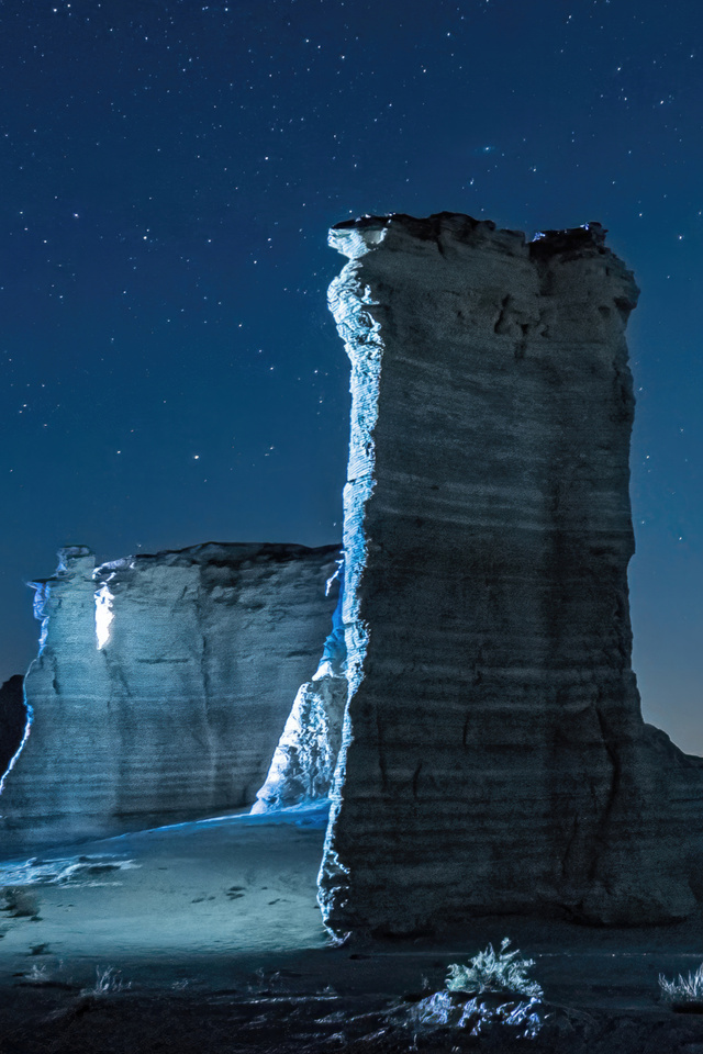 640x960 Monument Rocks Kansas iPhone 4, iPhone 4S ,HD 4k Wallpapers ...