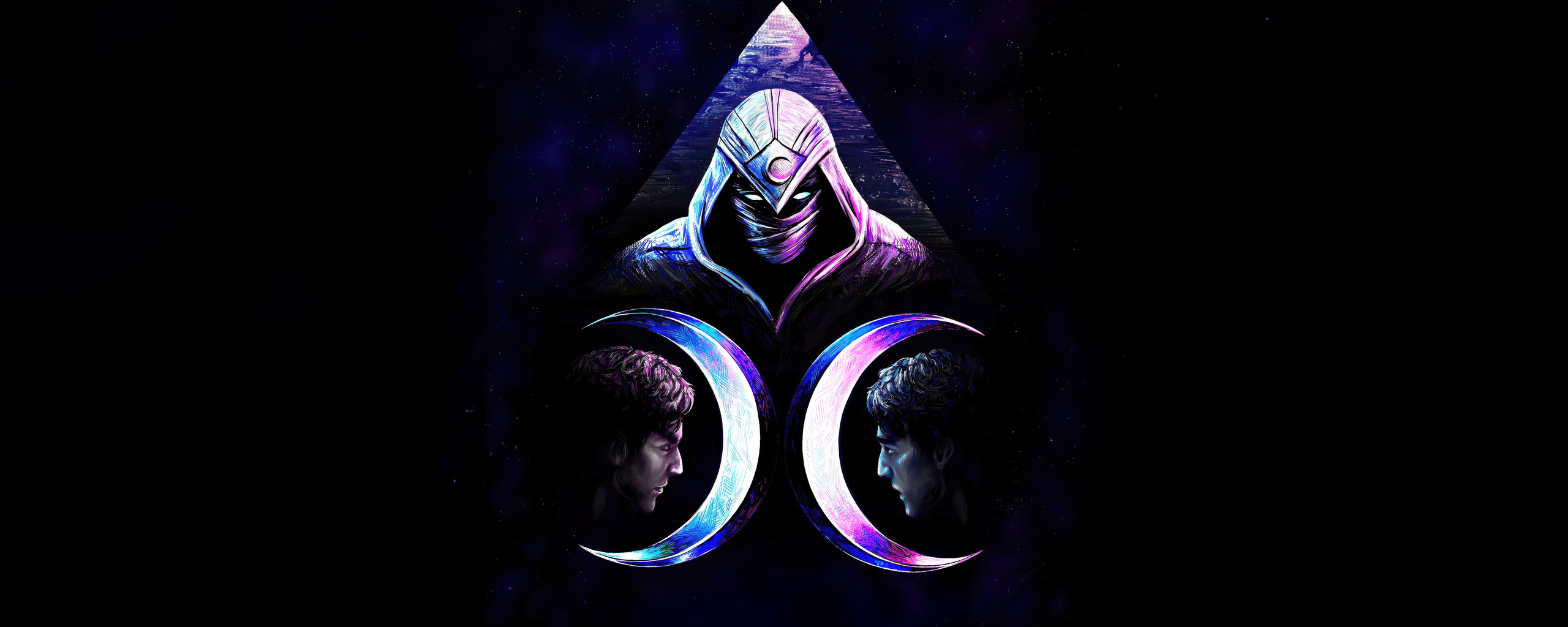 2560x1024 Moon Knight Guardian Of Night Wallpaper,2560x1024 Resolution ...