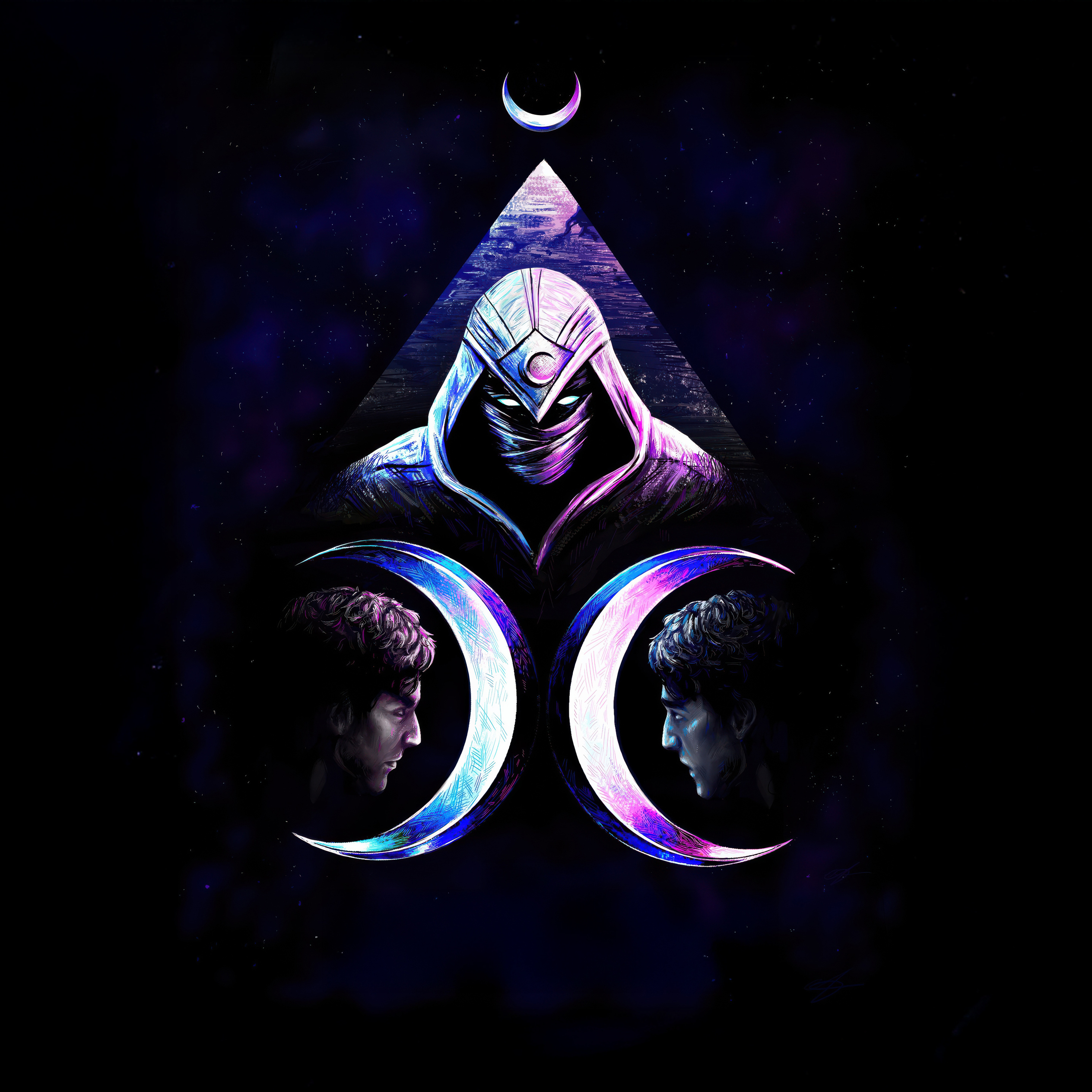 2932x2932 Moon Knight Guardian Of Night Ipad Pro Retina Display ,HD 4k ...