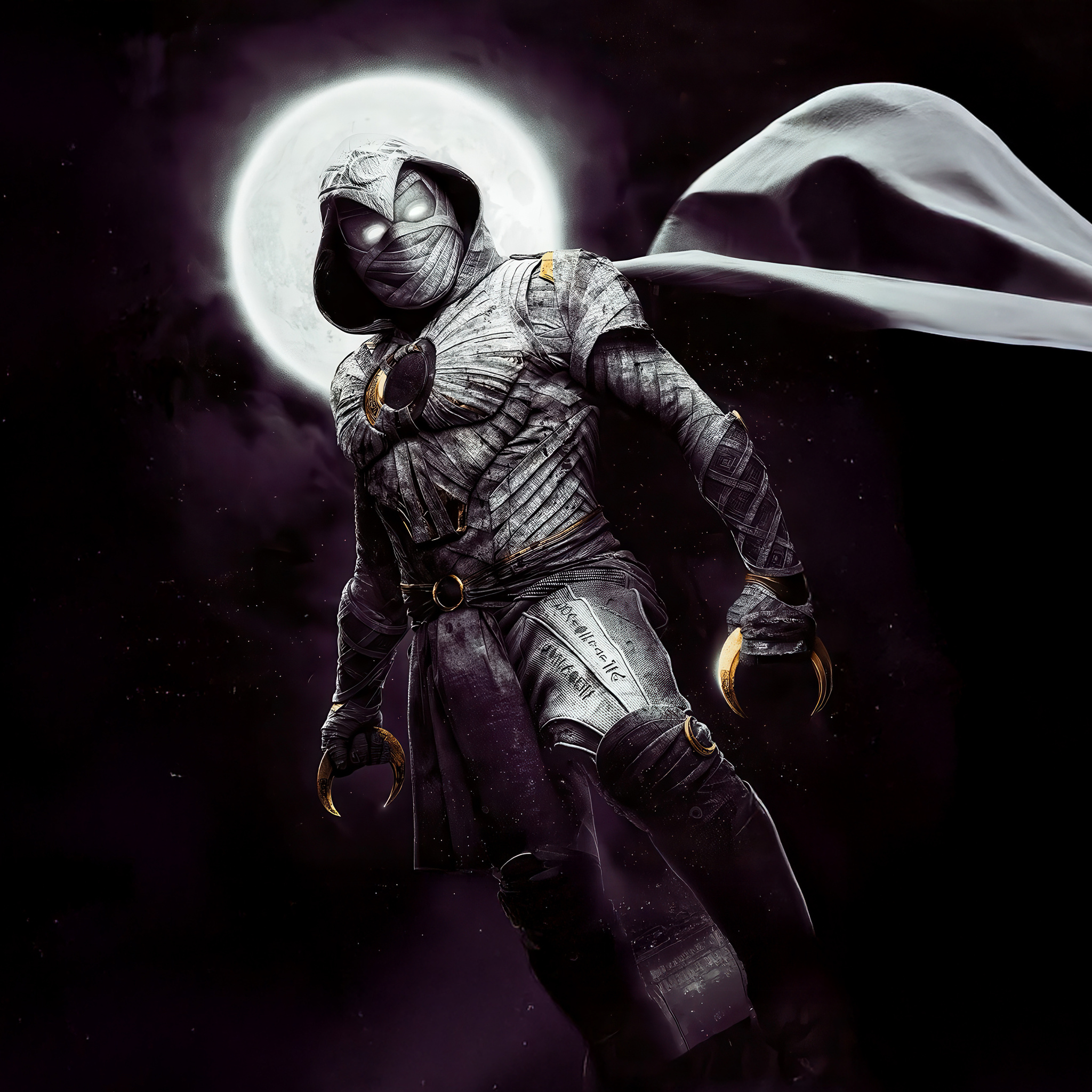 2048x2048 Moon Knight Justice From The Shadows Ipad Air ,HD 4k ...