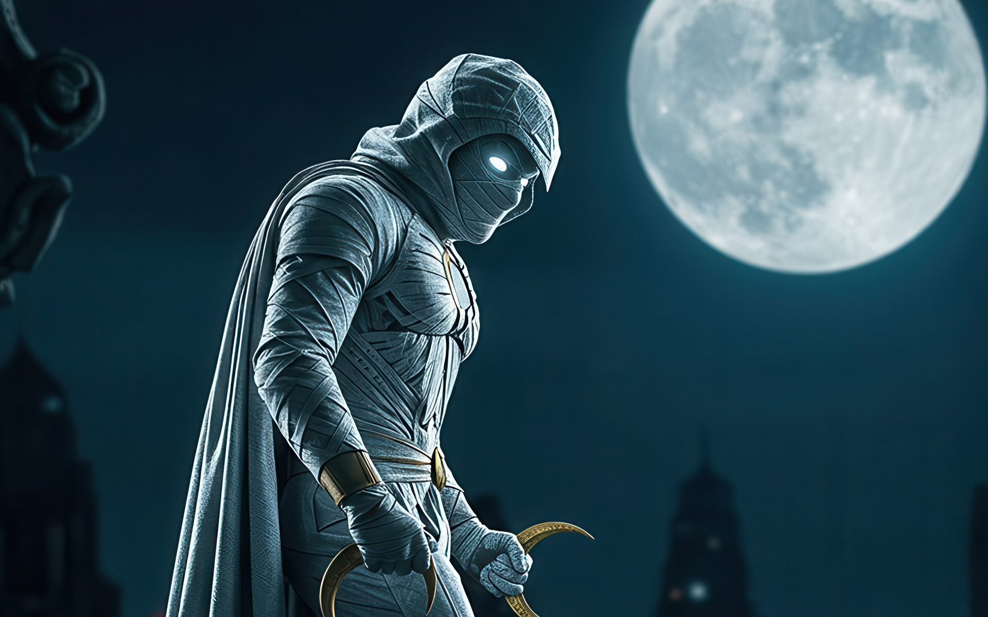 1920x1200 Moon Knight White Cloak Rising 1080P Resolution ,HD 4k ...