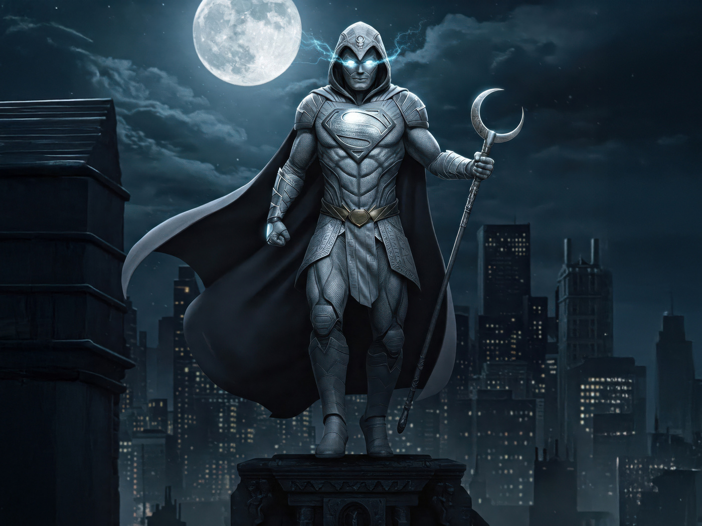 1400x1050 Moon Knight X Superman Wallpaper,1400x1050 Resolution HD 4k ...