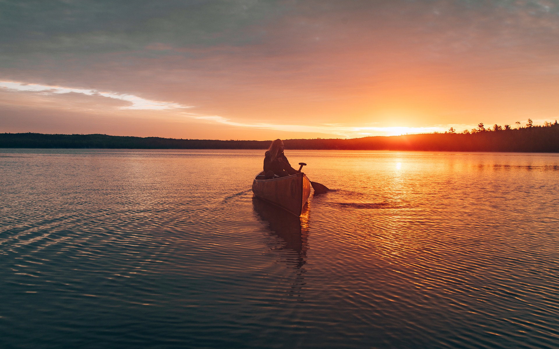 1920x1200 Morning Boat Ride Calm 1080P Resolution ,HD 4k Wallpapers ...