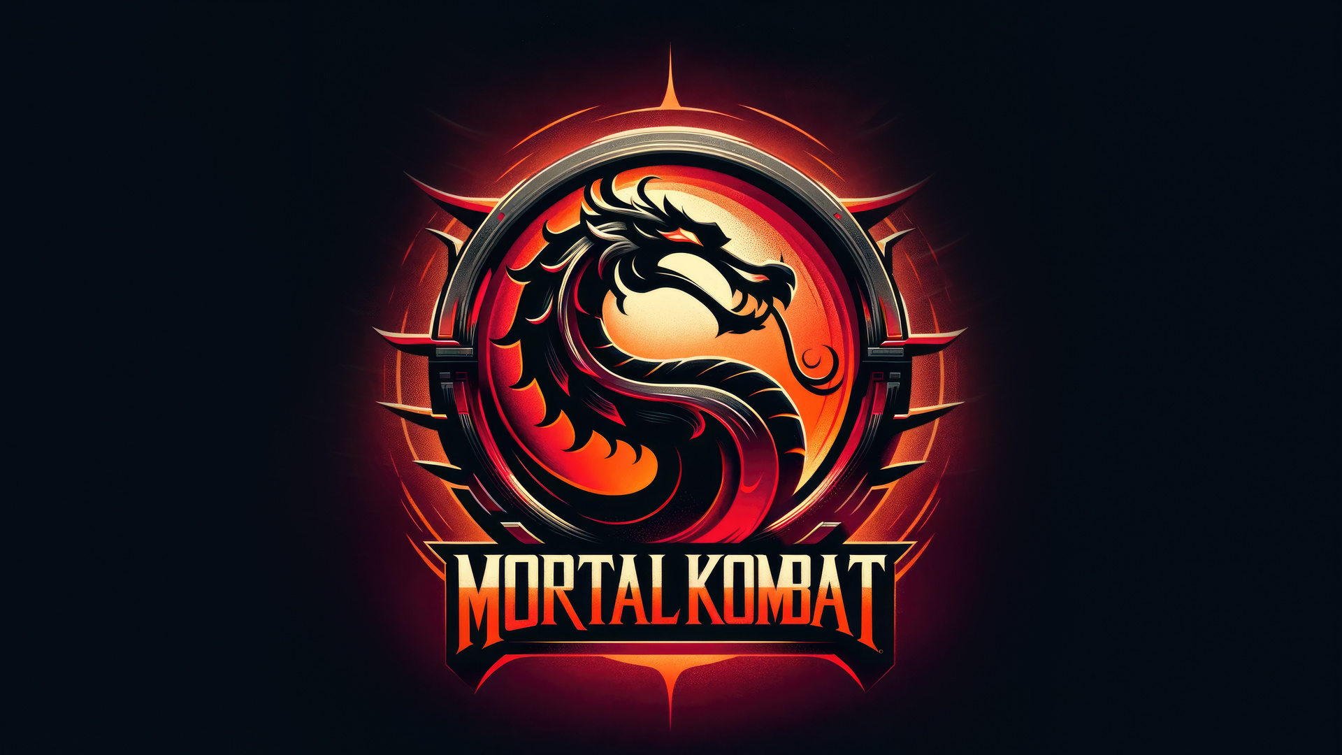 1920x1080 Mortal Kombat Logo Laptop Full HD 1080P ,HD 4k Wallpapers ...