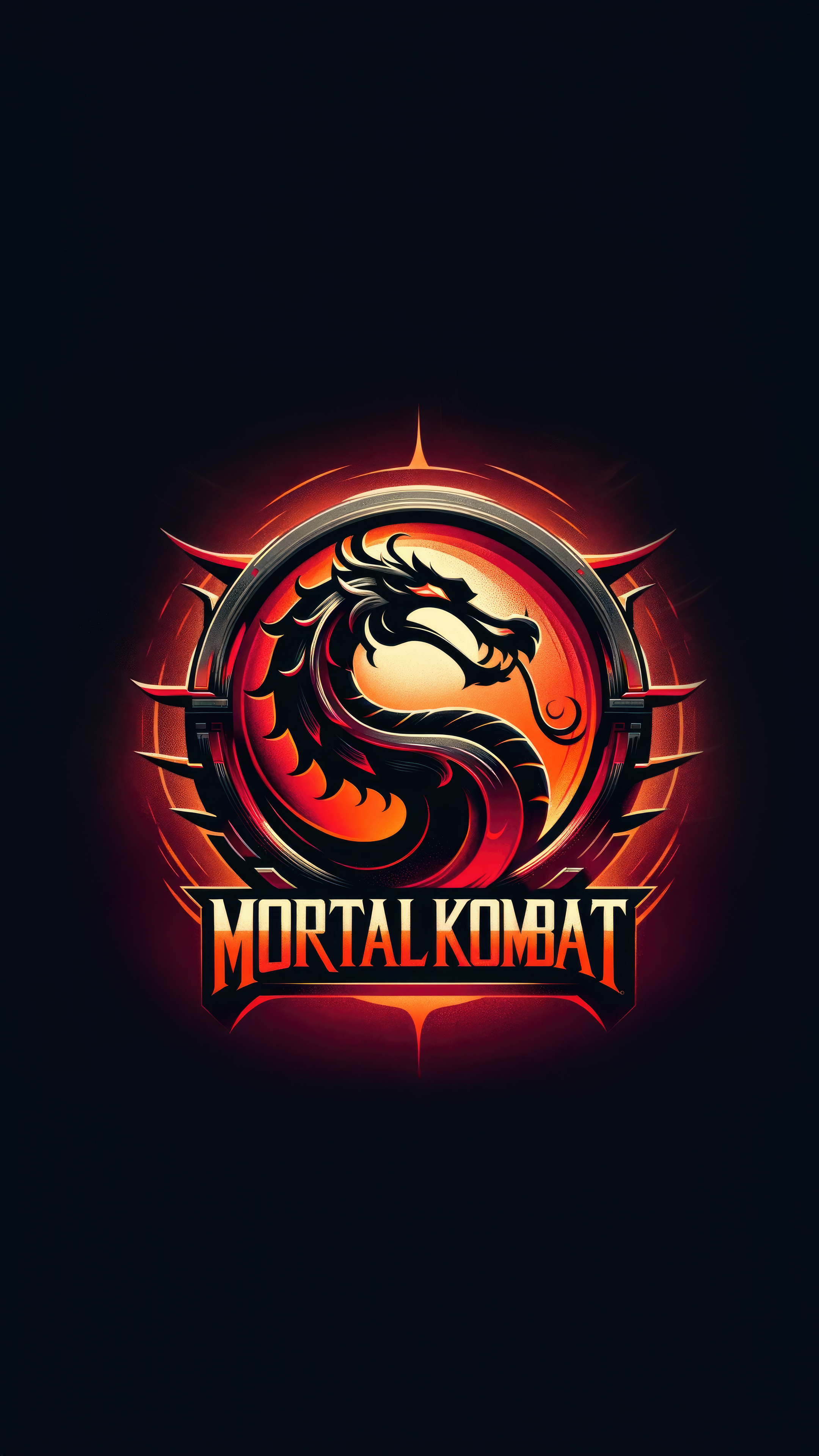2160x3840 Mortal Kombat Logo Sony Xperia X,XZ,Z5 Premium ,HD 4k ...