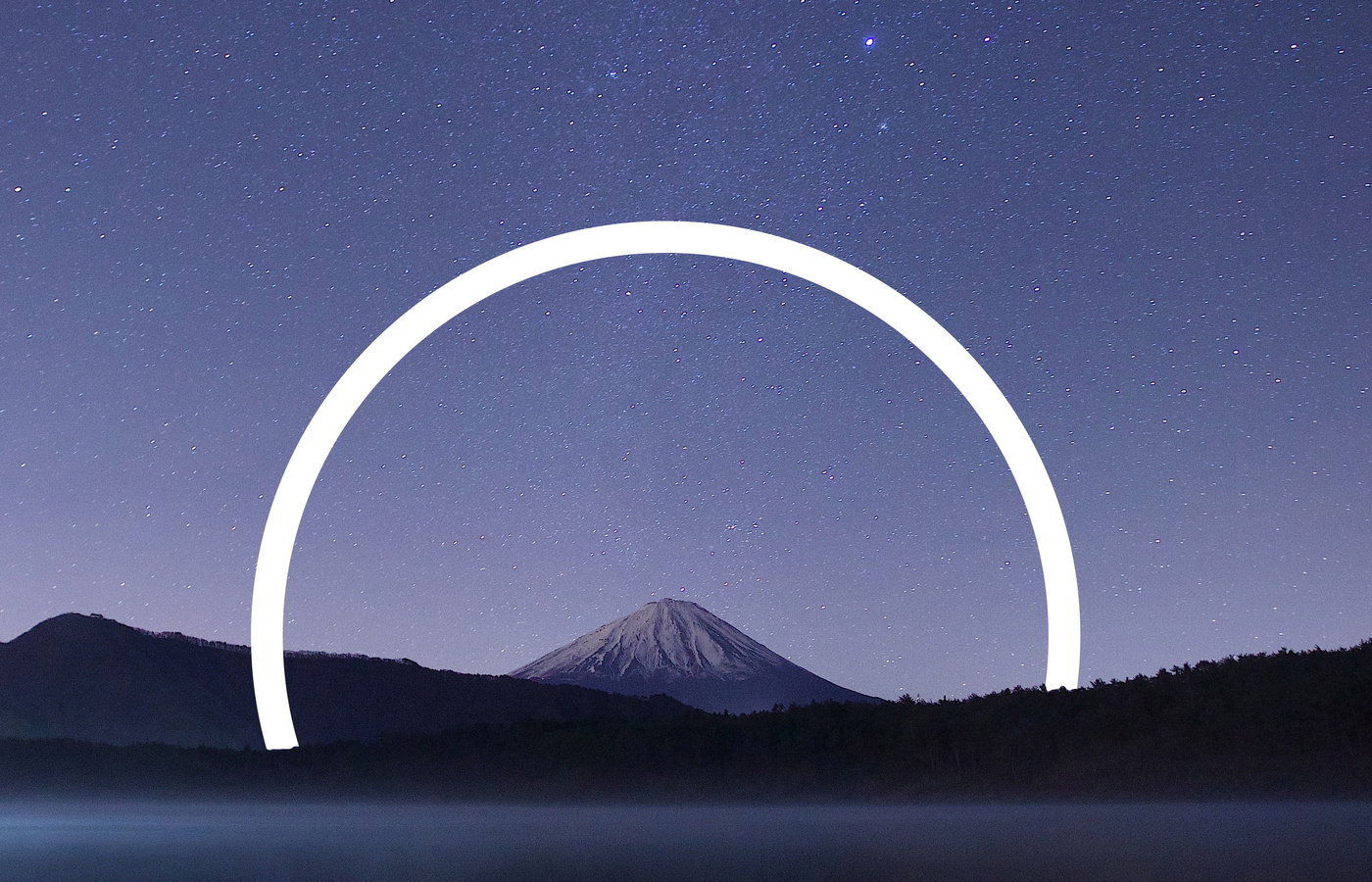 1400x900 Mount Fuji Abstract Vs Nature Wallpaper,1400x900 Resolution HD ...