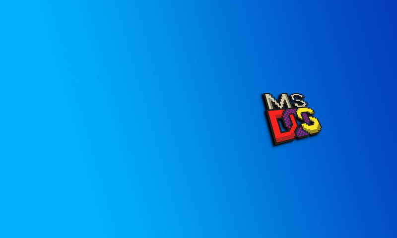 800x480 Ms Dos Logo 4k 800x480 Resolution HD 4k Wallpapers, Images ...