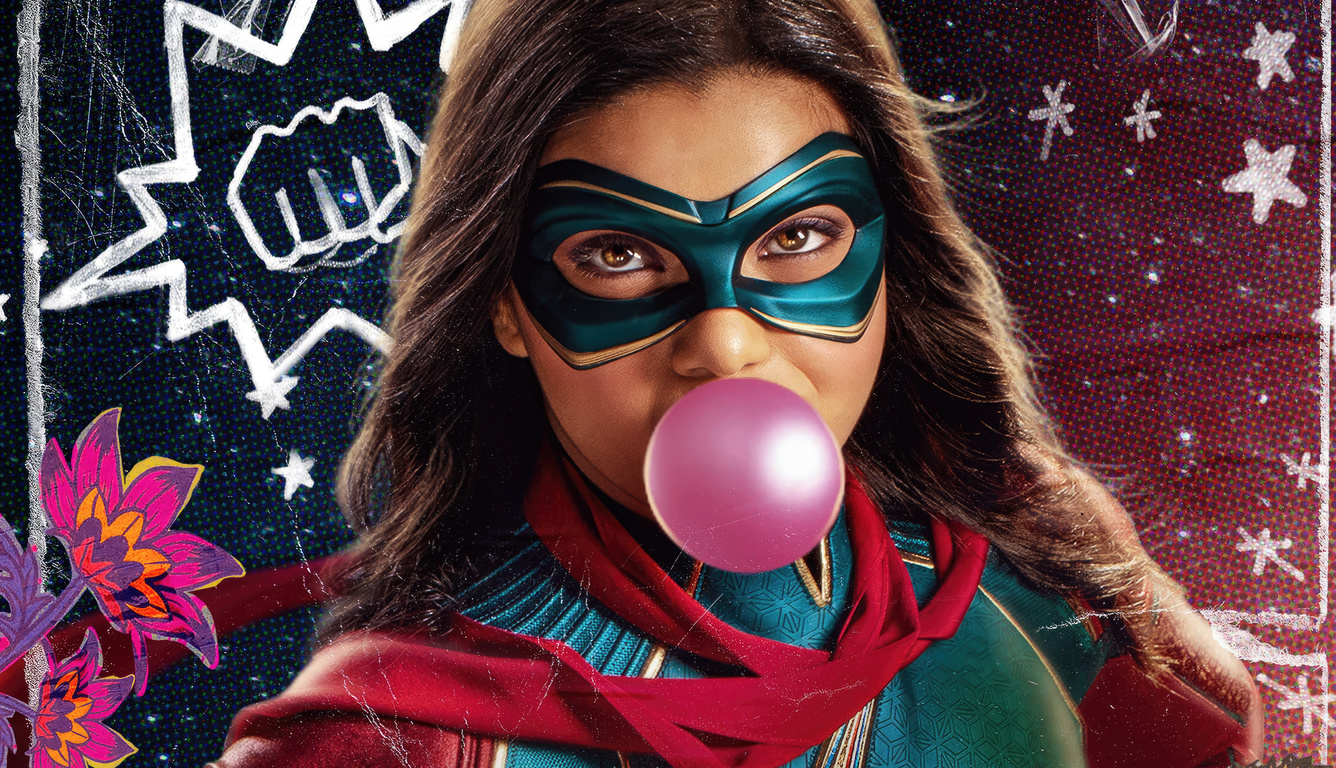 1336x768 Ms Marvel Poster 4k Laptop HD HD 4k Wallpapers, Images ...