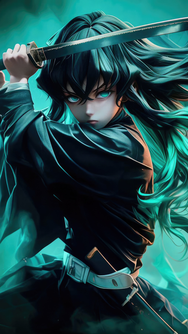 720x1280 Muichiro Tokito In Demon Slayer 4k Moto G,X Xperia Z1,Z3 ...