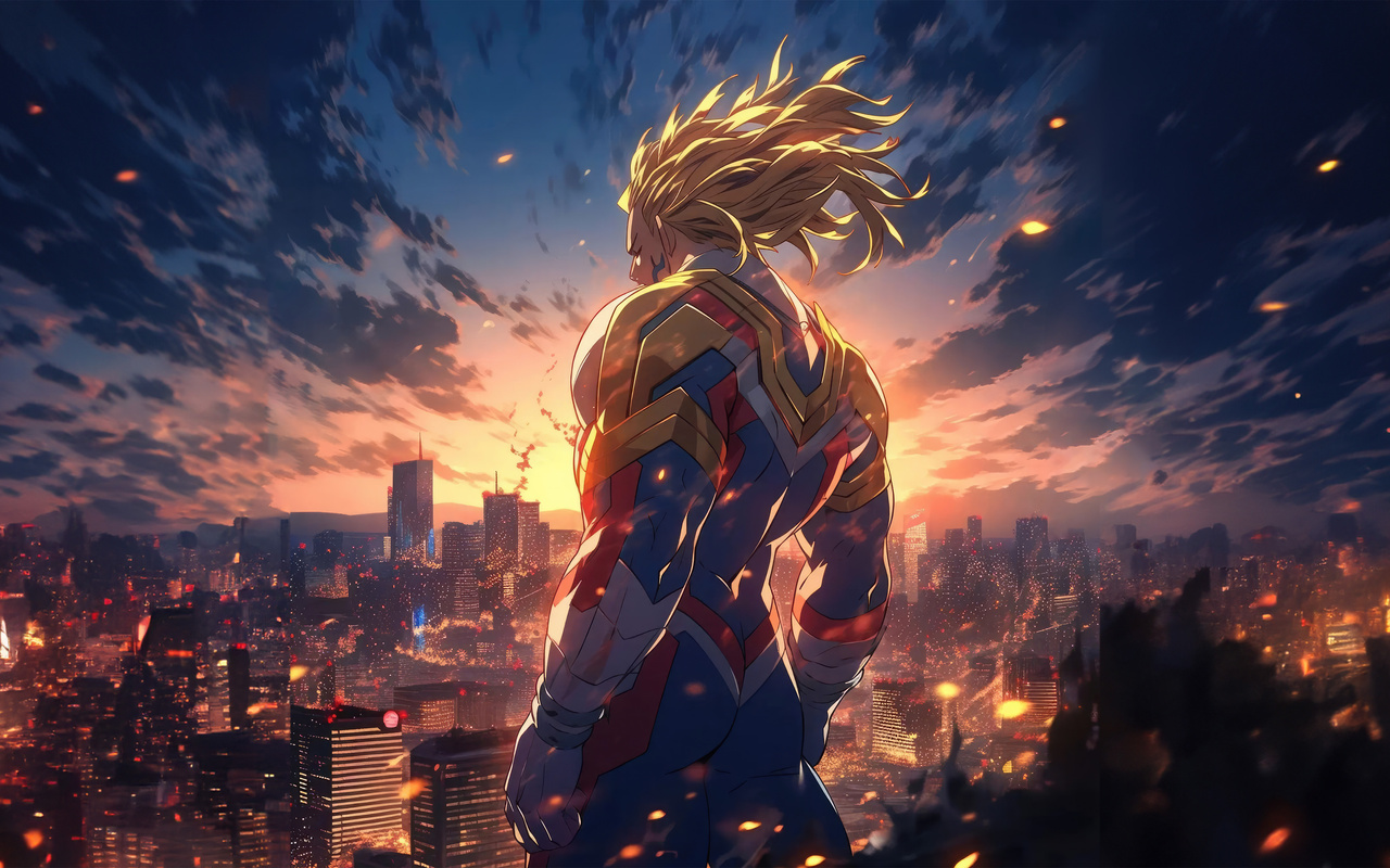 1280x800 Myheroacademia All Might 720P ,HD 4k Wallpapers,Images ...