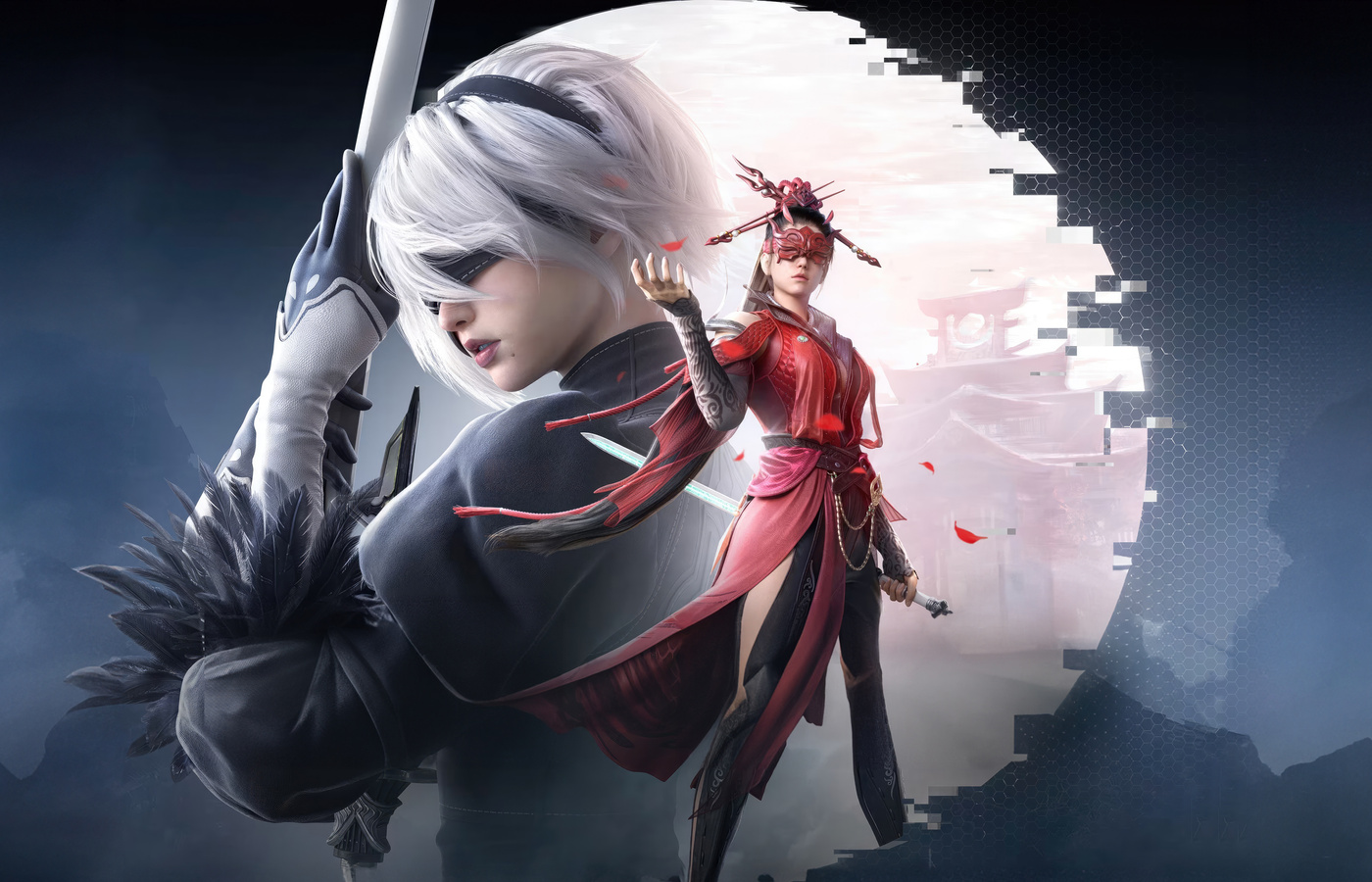 1400x900 Naraka Bladepoint X Nier Crossover 5k Wallpaper,1400x900 ...