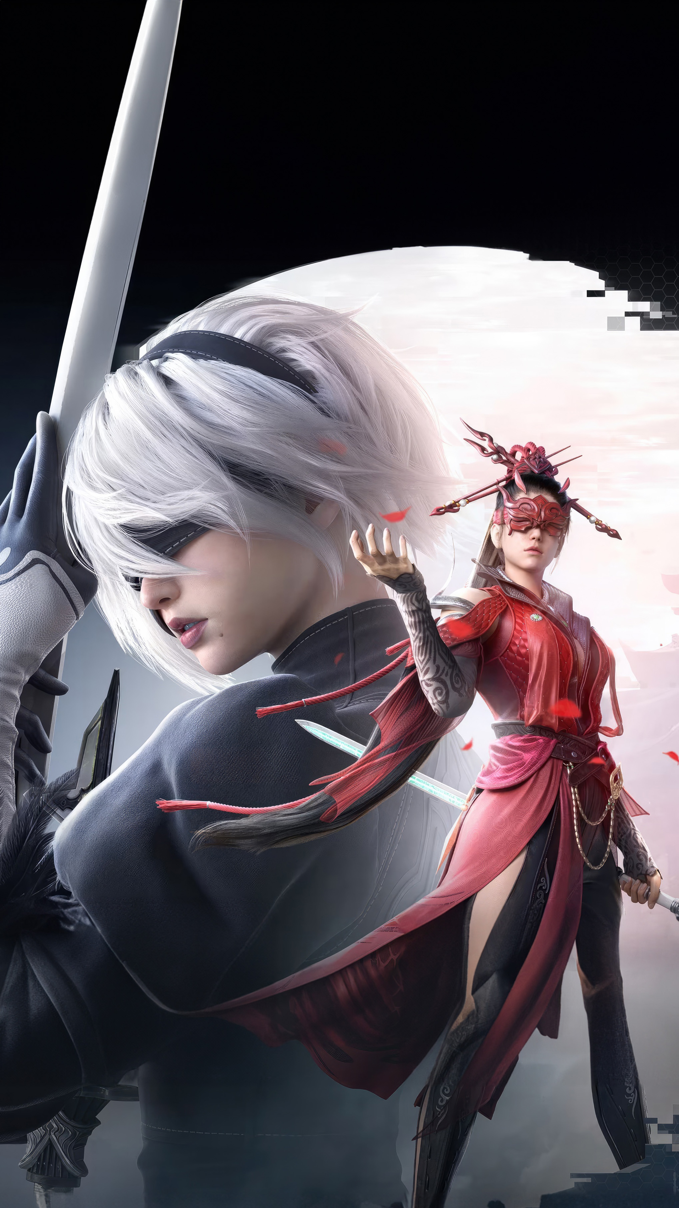 2160x3840 Naraka Bladepoint X Nier Crossover 5k Sony Xperia X,XZ,Z5 ...