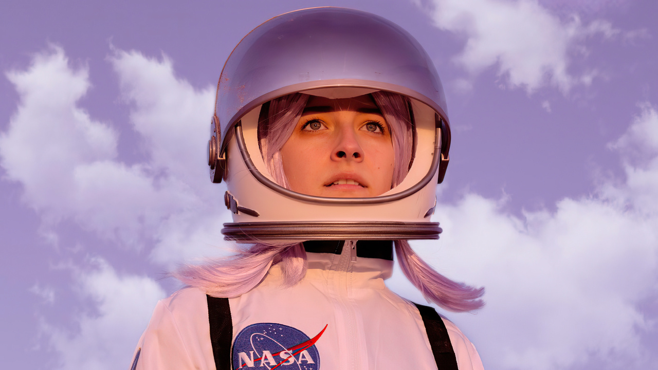 1280x720 Nasa Girl Helmet Cosplay 5k 720P ,HD 4k Wallpapers,Images ...