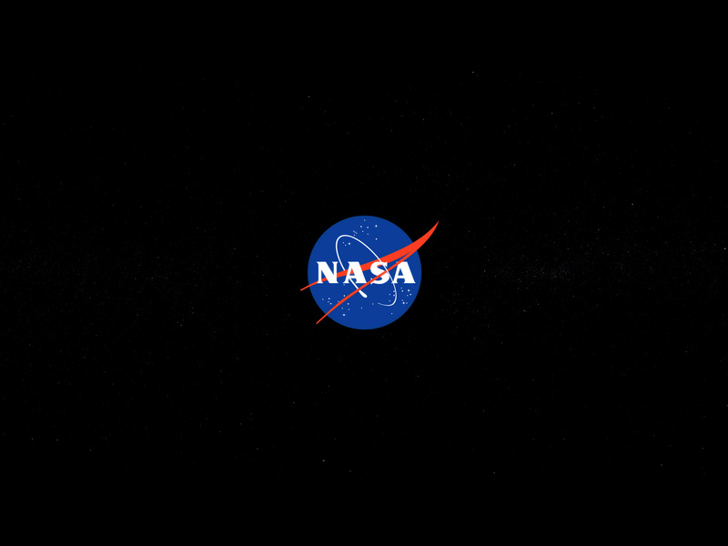 800x600 Nasa Logo Black Oled 5k 800x600 Resolution HD 4k Wallpapers ...