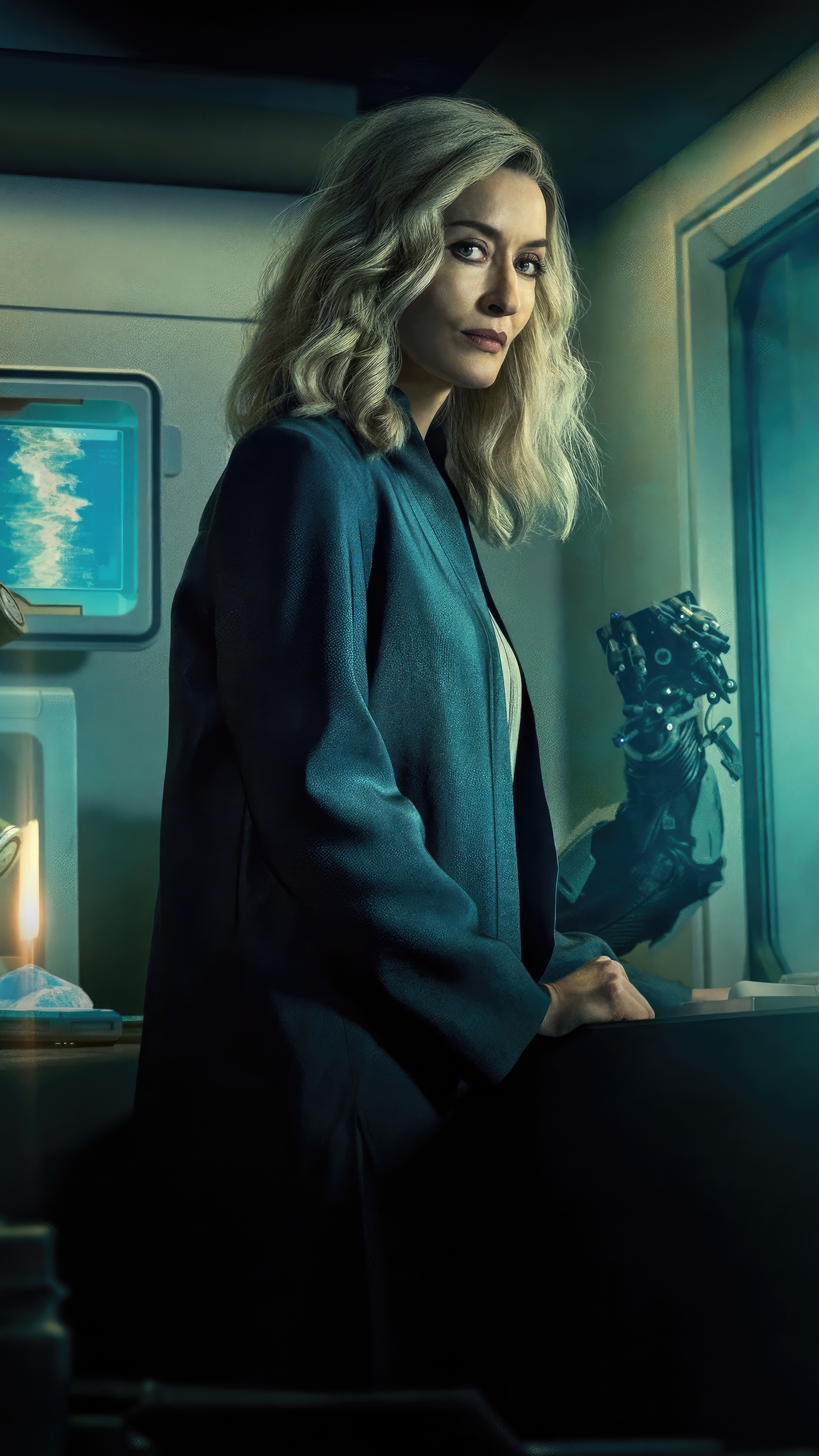 2160x3840 Natascha Mcelhone As Dr Catherine Halsey In Halo Sony Xperia ...