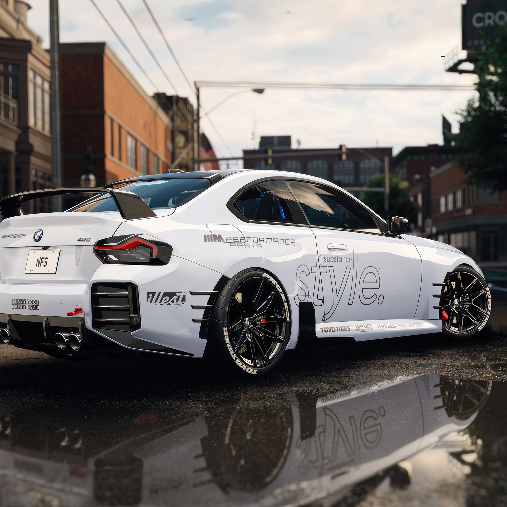 2048x2048 Need For Speed Unbound Bmw M2 Ipad Air ,HD 4k Wallpapers ...