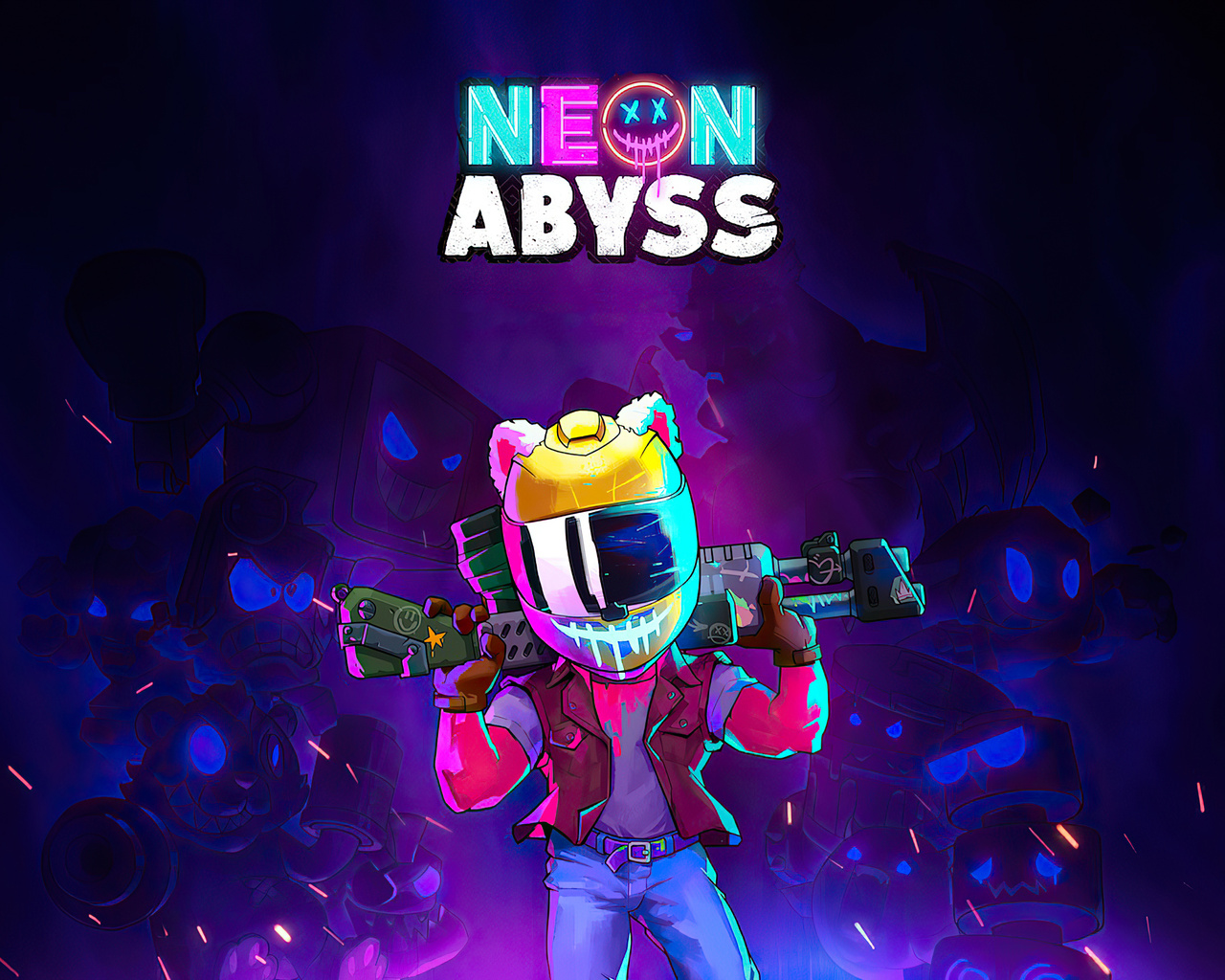 1280x1024 Neon Abyss Customize Your Death Wallpaper,1280x1024 ...