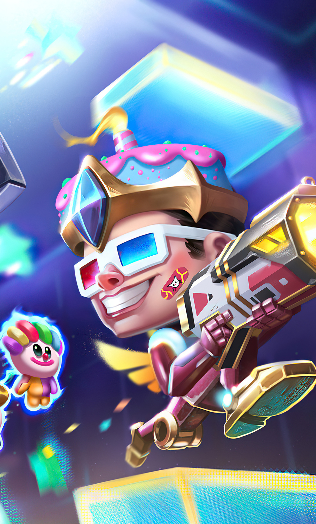 1280x2120 Neon Abyss Freedy 4k iPhone 6+ ,HD 4k Wallpapers,Images ...