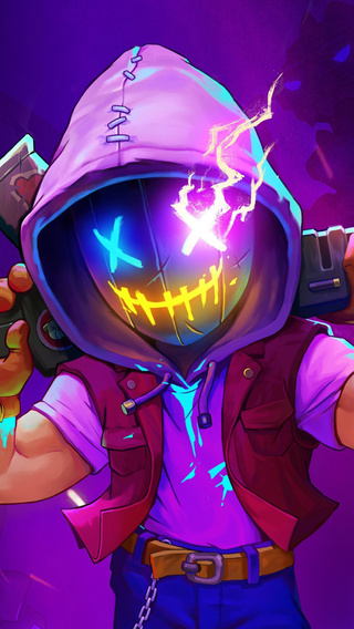 320x568 Neon Abyss Game Wallpaper,320x568 Resolution HD 4k Wallpapers ...