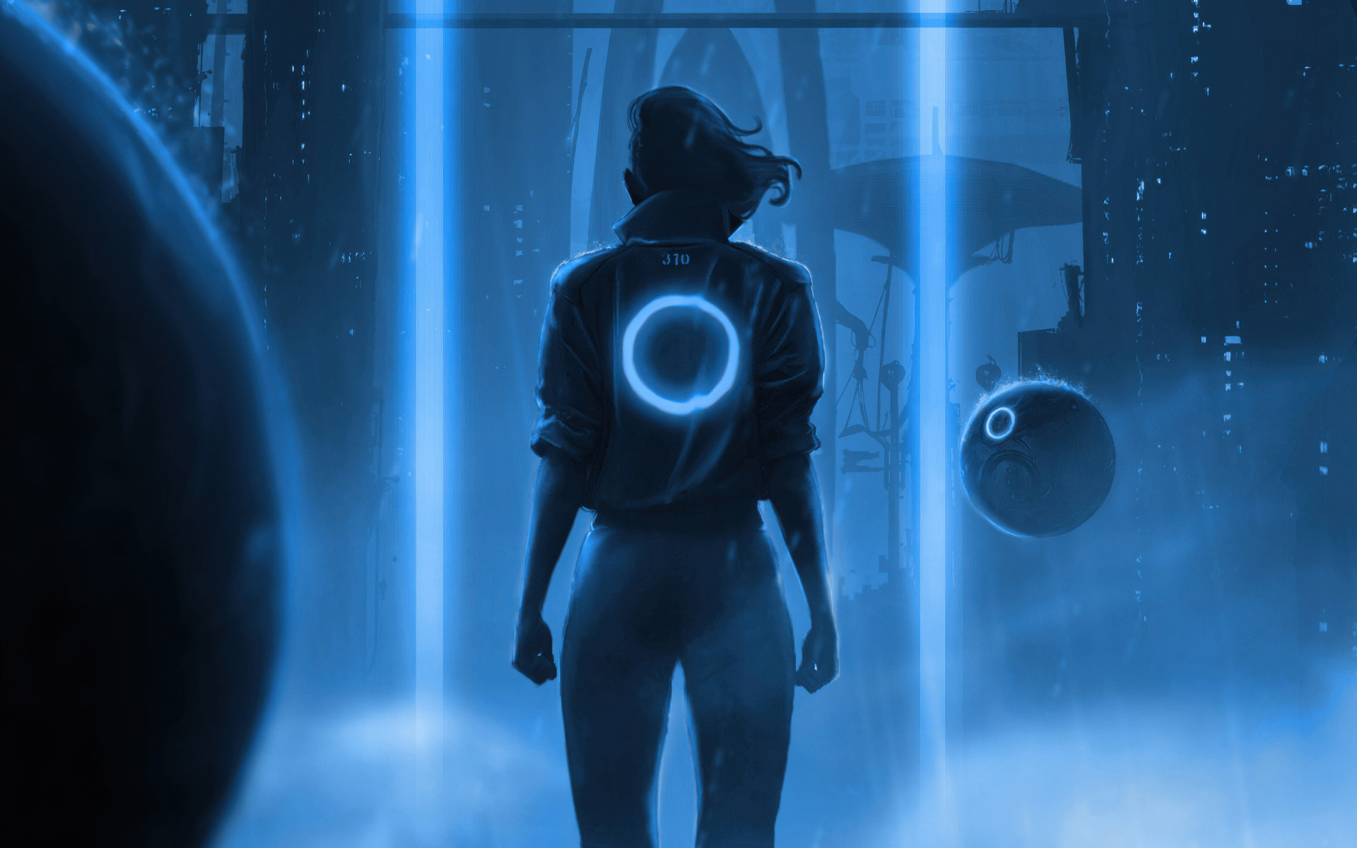 1920x1200 Neon Guardian Keeper Of The Future 1080P Resolution ,HD 4k ...