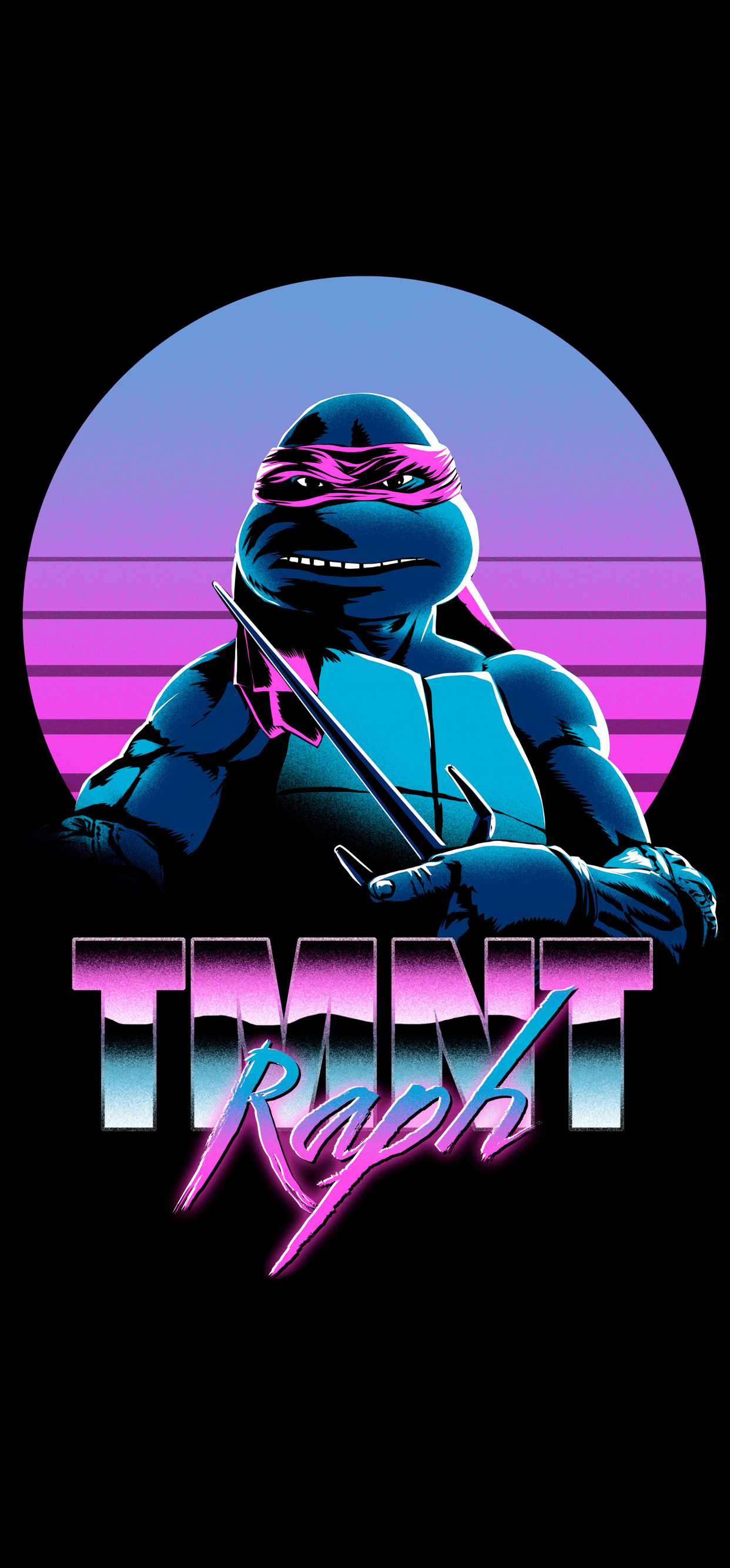 1242x2668 Neon Infused Raphael Tmnt Amoled Iphone XS MAX ,HD 4k ...