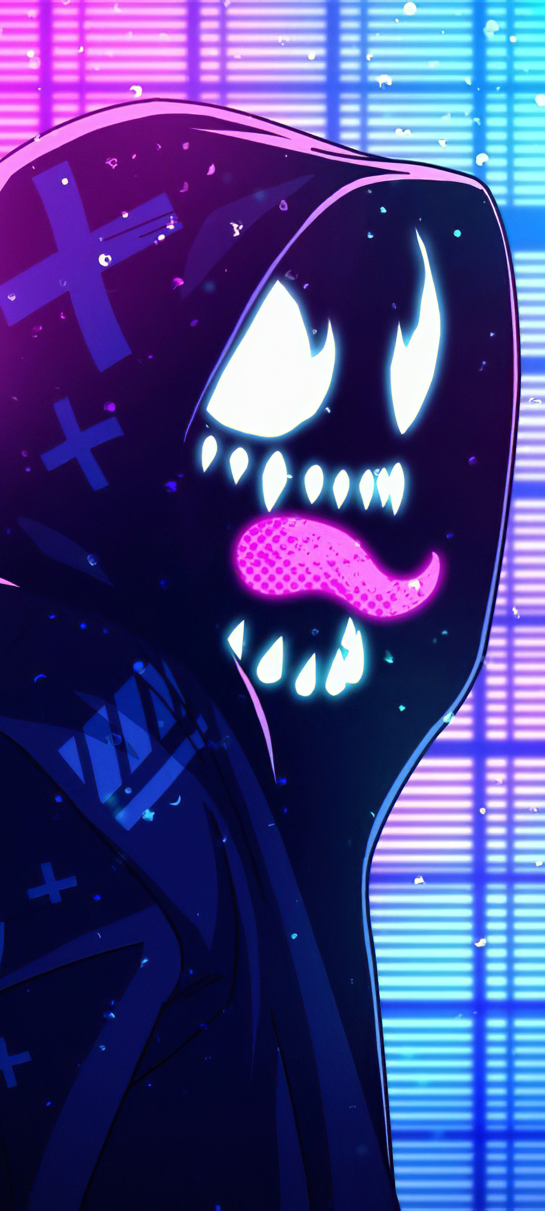 1080x2400 Neon Noir Venom Art Google Pixel 7 ,HD 4k Wallpapers,Images ...