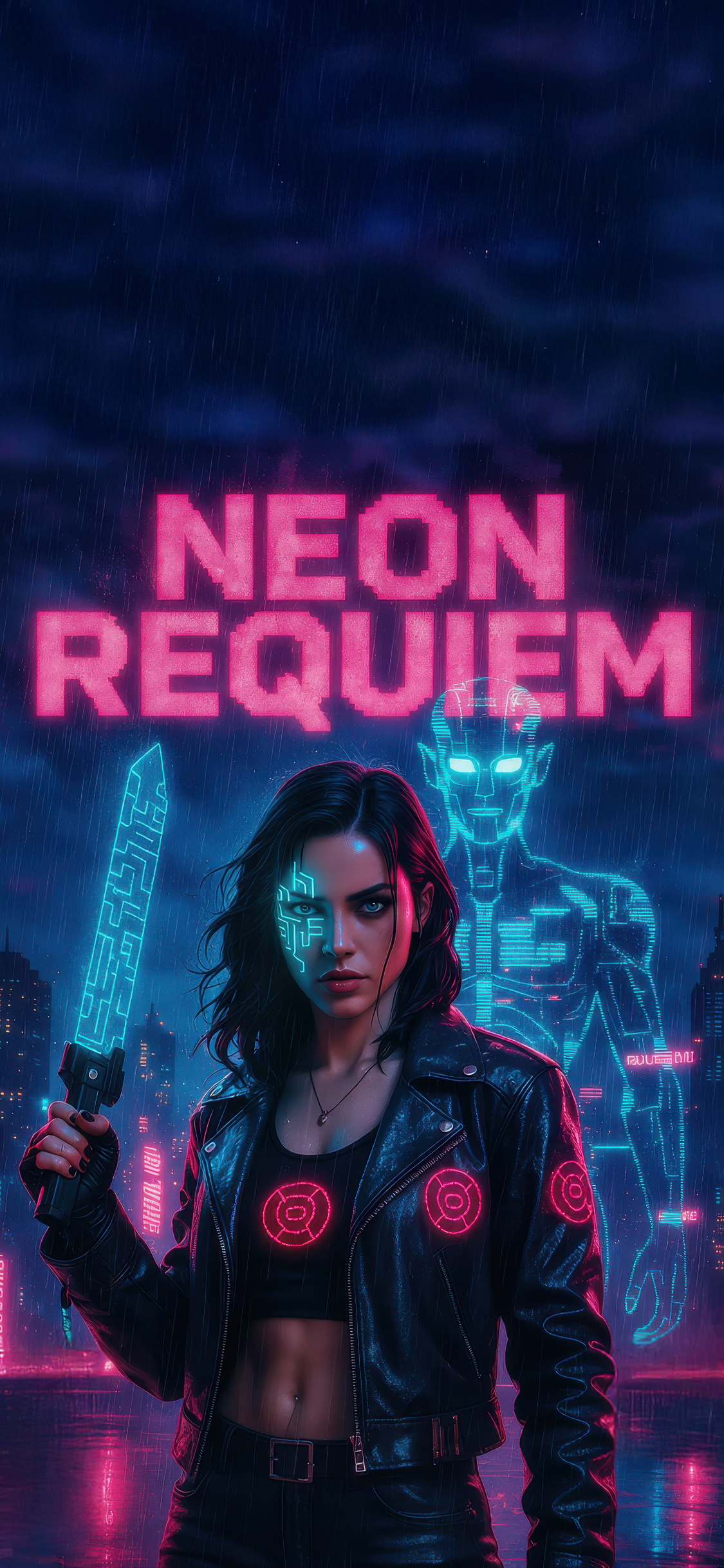 1125x2436 Neon Requiem Iphone XS,Iphone 10,Iphone X ,HD 4k Wallpapers ...