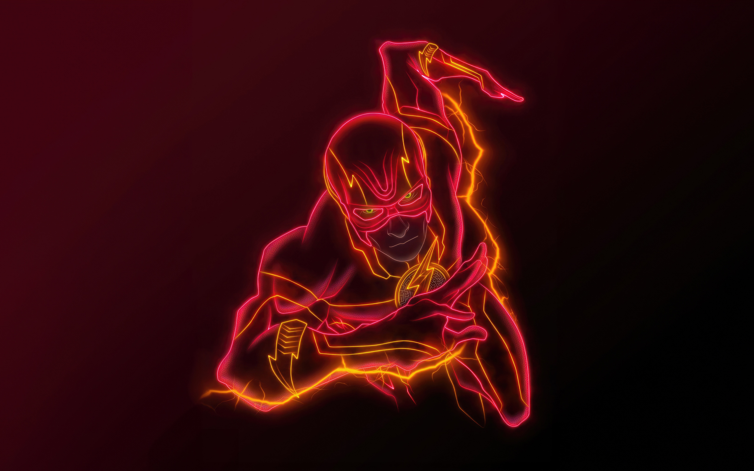 2560x1600 Neon Velocity The Flash 5k Wallpaper,2560x1600 Resolution HD ...