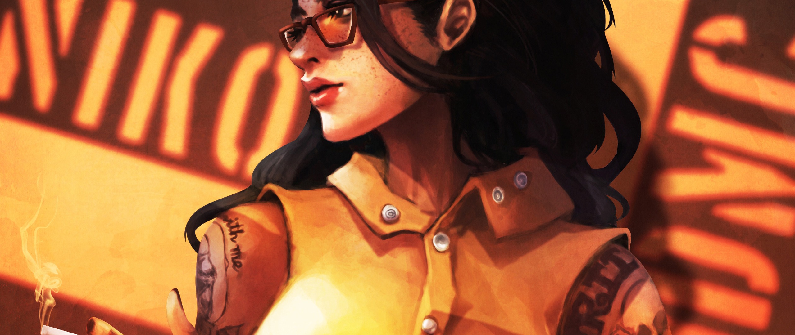 2560x1080 Nico Devil May Cry 5 Chilling And Smoking Wallpaper,2560x1080 ...